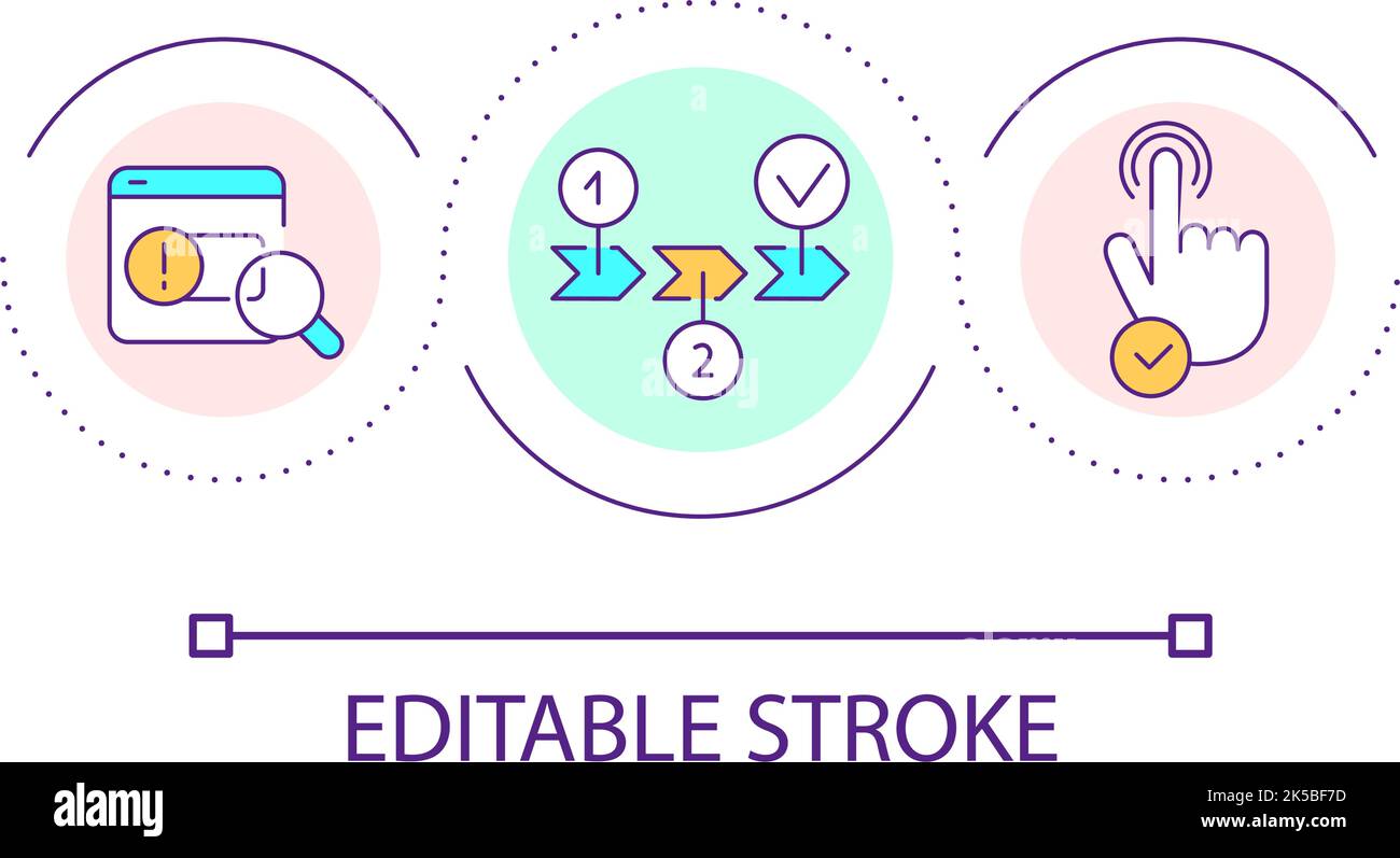 Find complex issues loop concept icon Stock Vector Image & Art - Alamy Find complex issues loop concept icon Stock Vector Image & Art - Alamy