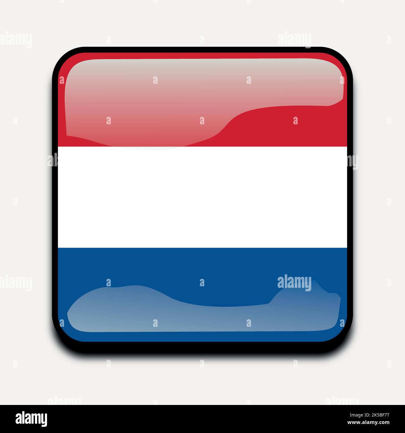 Netherlands flag clipart hi-res stock photography and images - Alamy