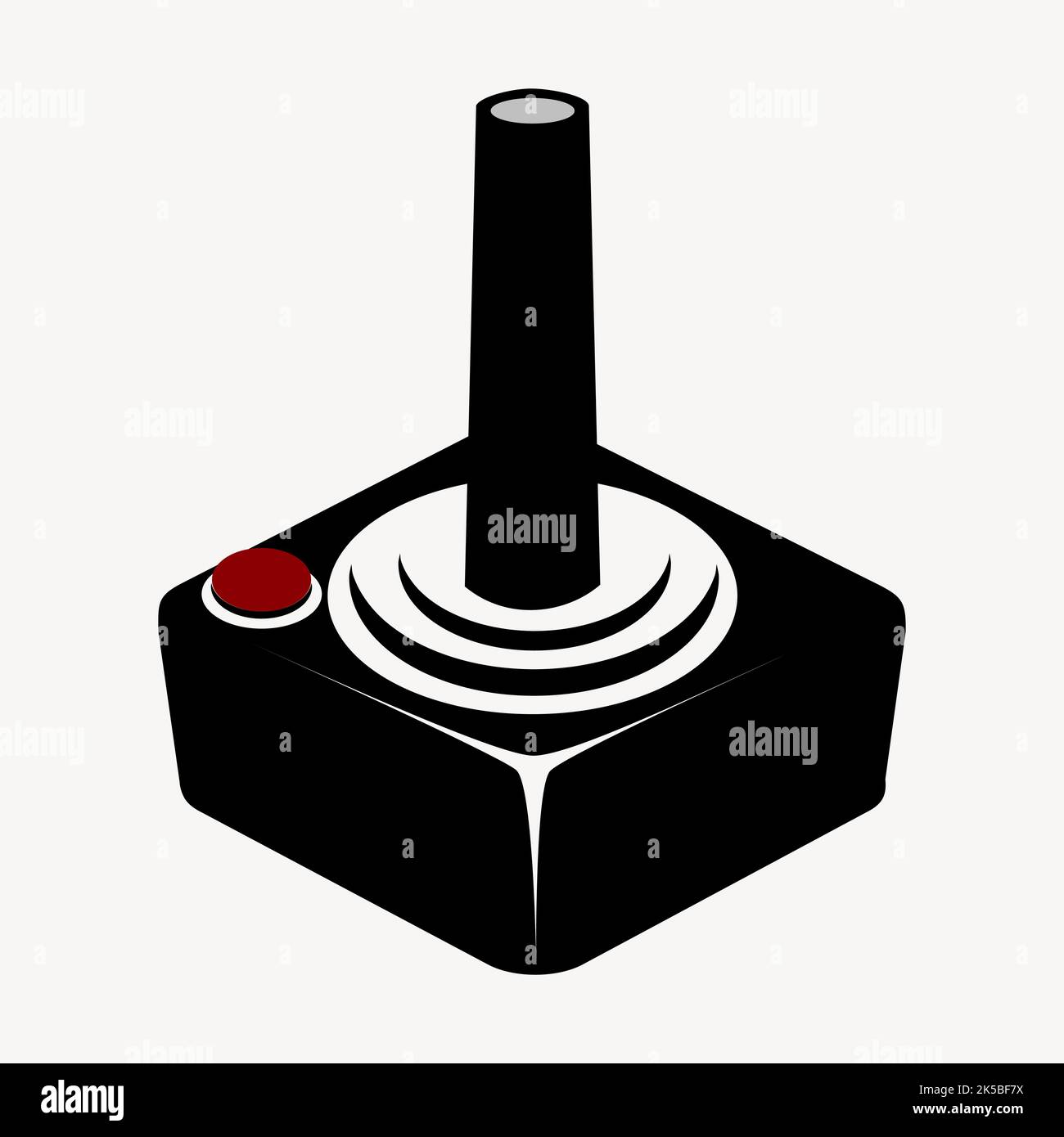 Joystick controller clipart, illustration vector Stock Vector Image & Art - Alamy