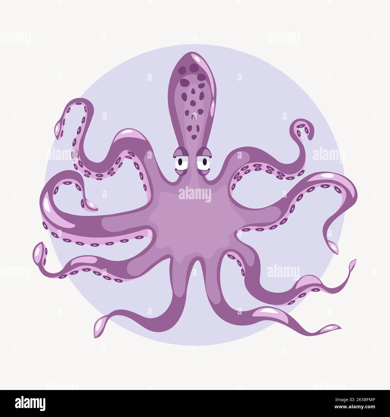Octopus clipart, illustration vector Stock Vector Image & Art - Alamy