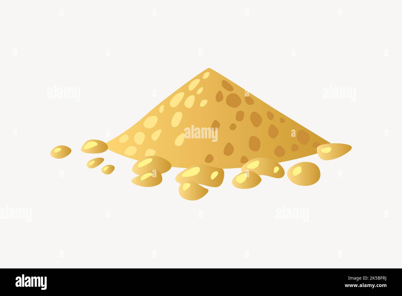 Cumin powder clipart, Glitch game illustration vector Stock Vector ...