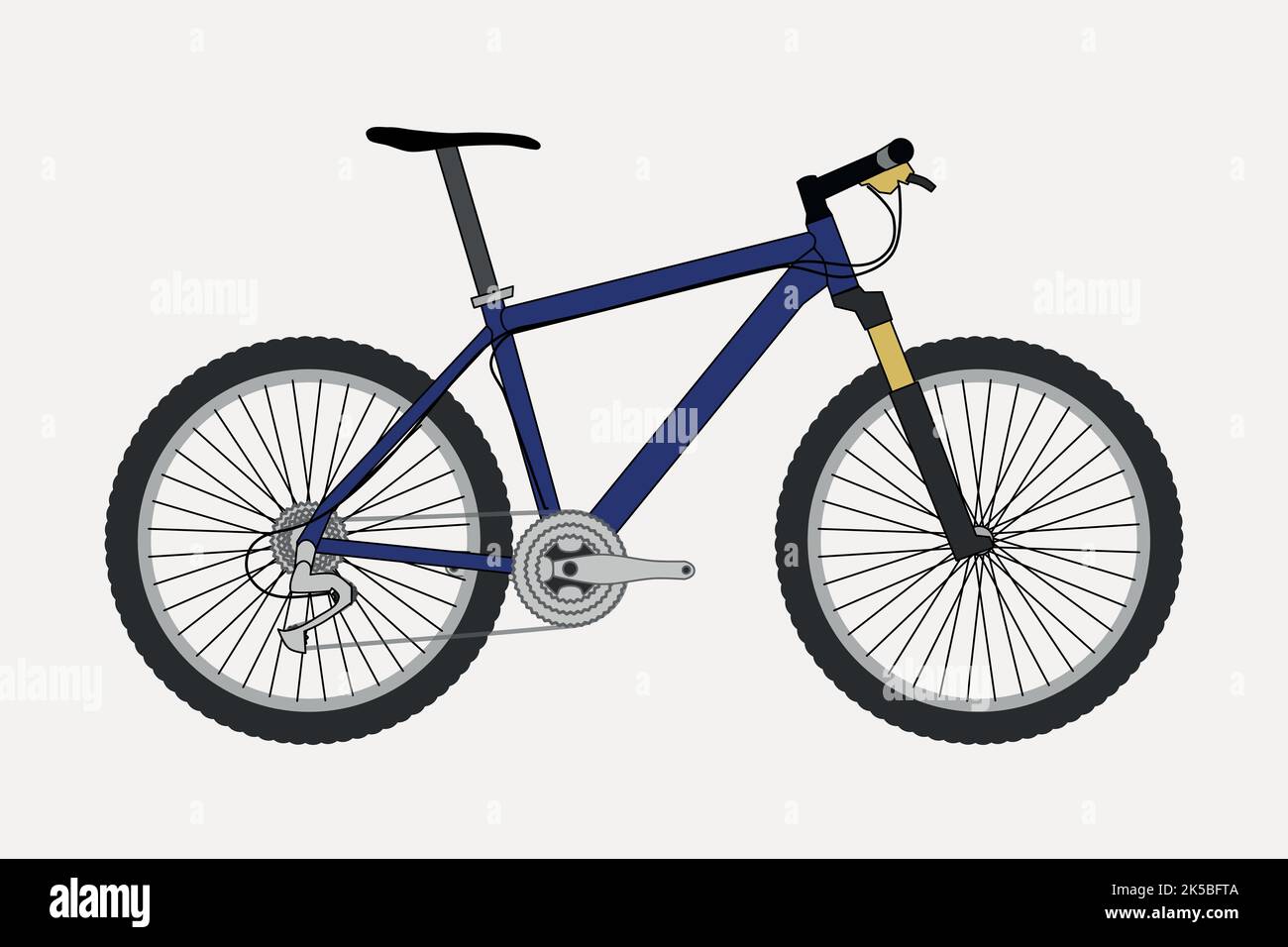 Bicycle clipart, illustration vector Stock Vector Image & Art - Alamy