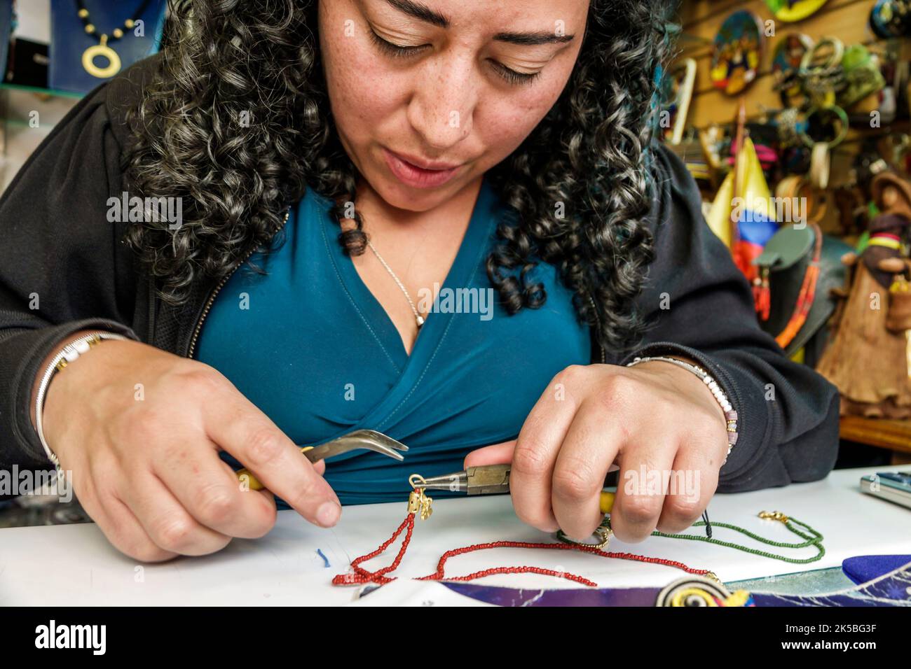 Santa fe galeria artesanal de colombia hi-res stock photography and ...