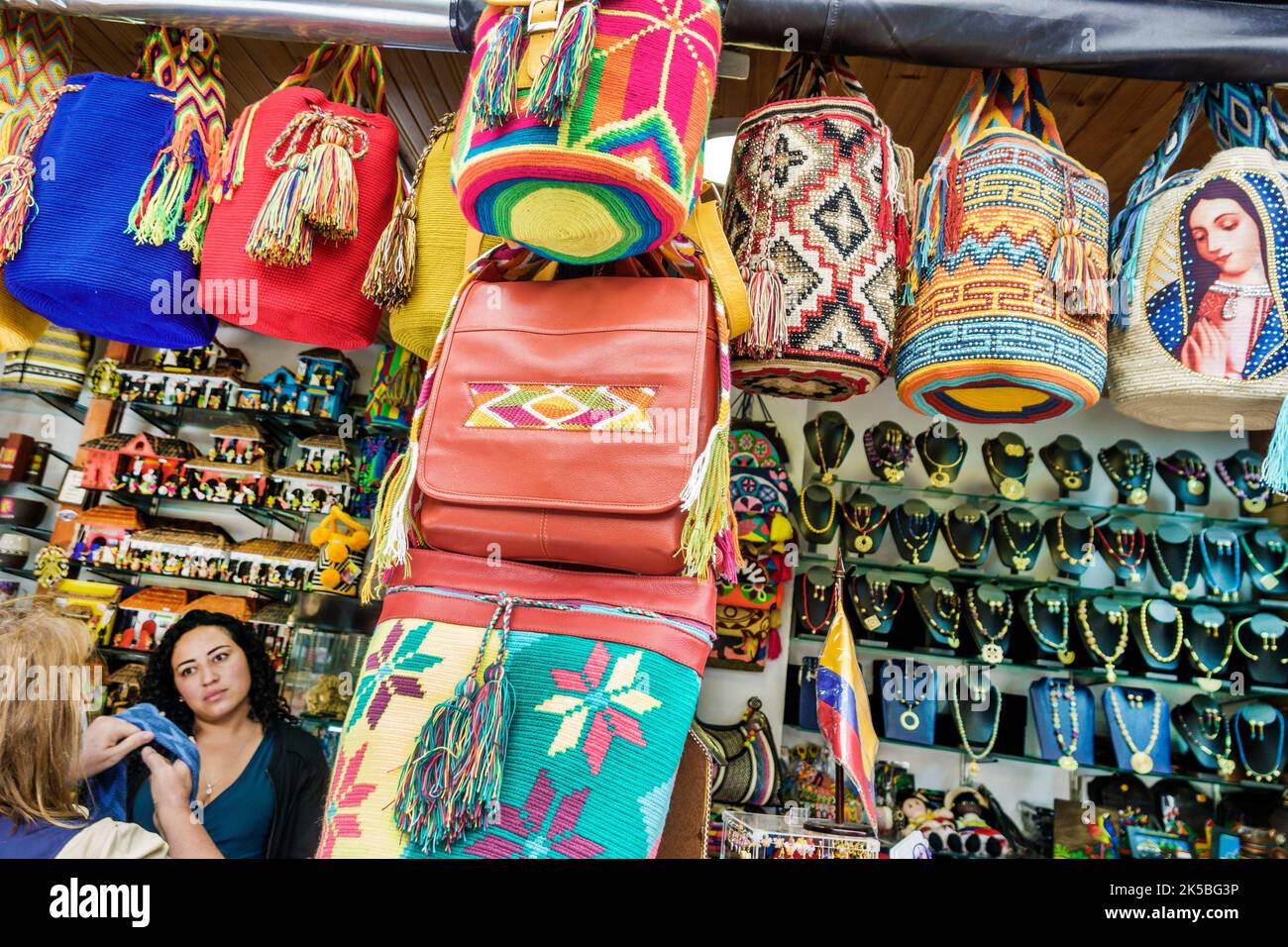 Santa fe galeria artesanal de colombia hi-res stock photography and ...