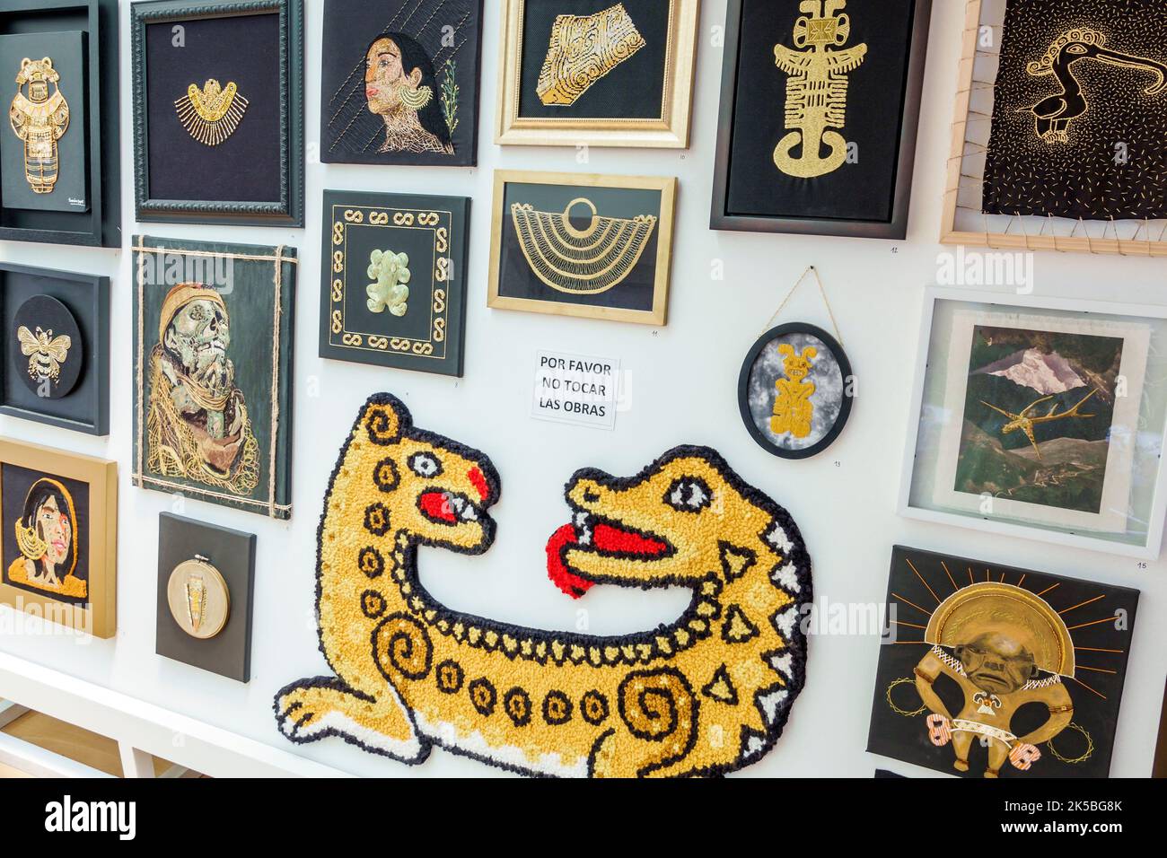 Bogota Colombia,Santa Fe Museo del Oro interior inside,Gold Museum ...