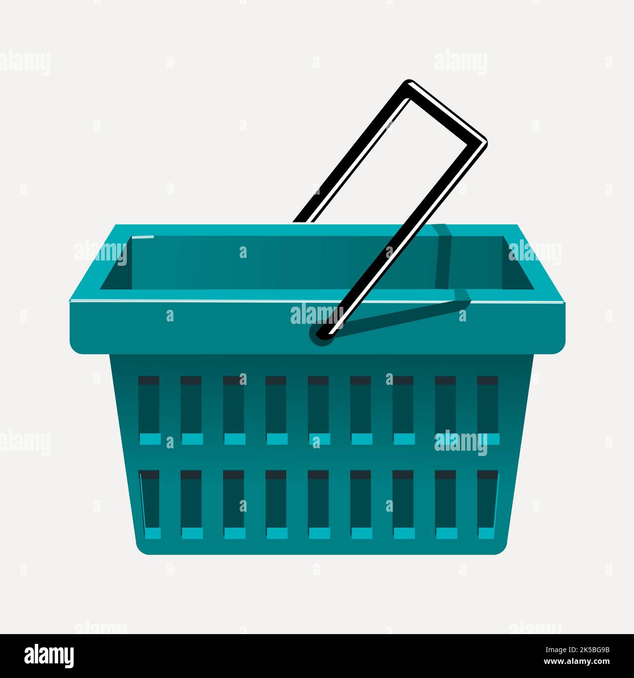 Shopping Basket Clipart Object Illustration Vector Stock Vector Image And Art Alamy