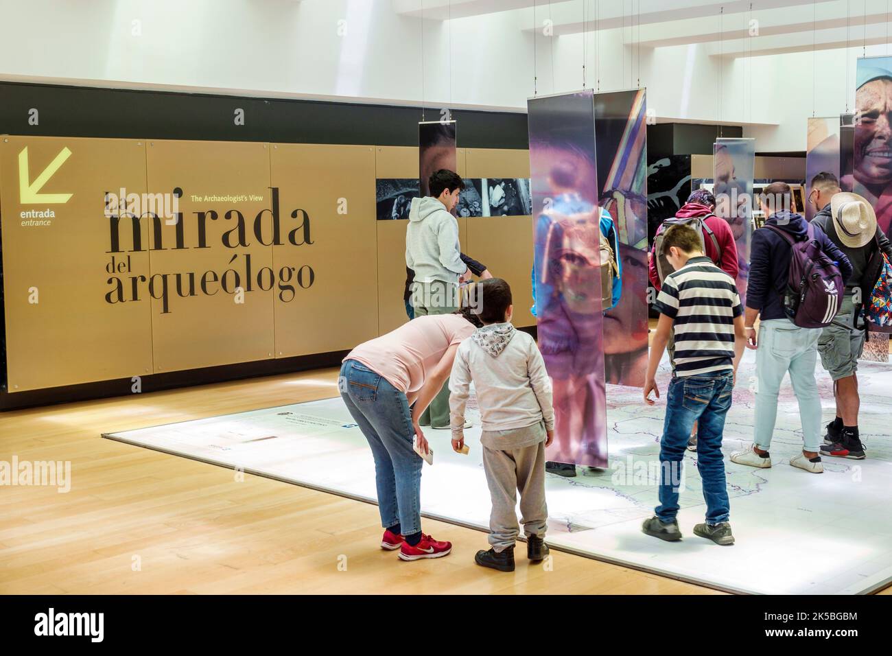 Bogota Colombia,Santa Fe Museo del Oro interior inside,Gold Museum children's workshop The ...