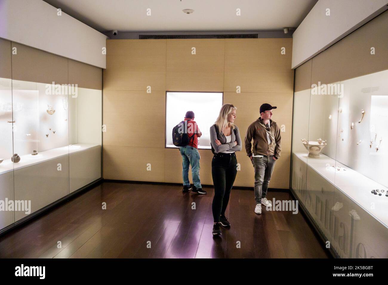 Bogota Colombia,Santa Fe Museo del Oro interior inside,Gold Museum ...