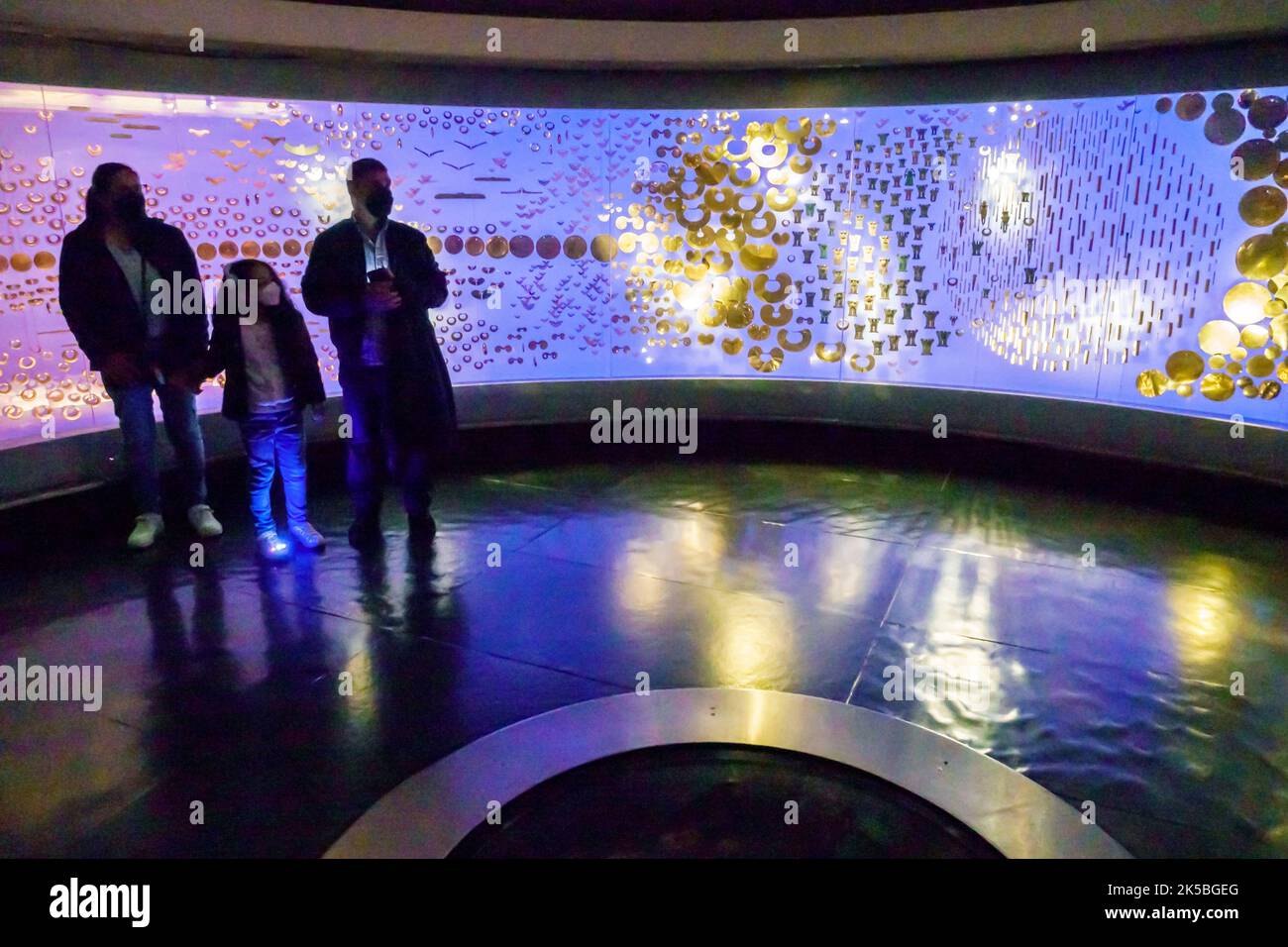 Bogota Colombia,Santa Fe Museo del Oro interior inside,Gold Museum ...