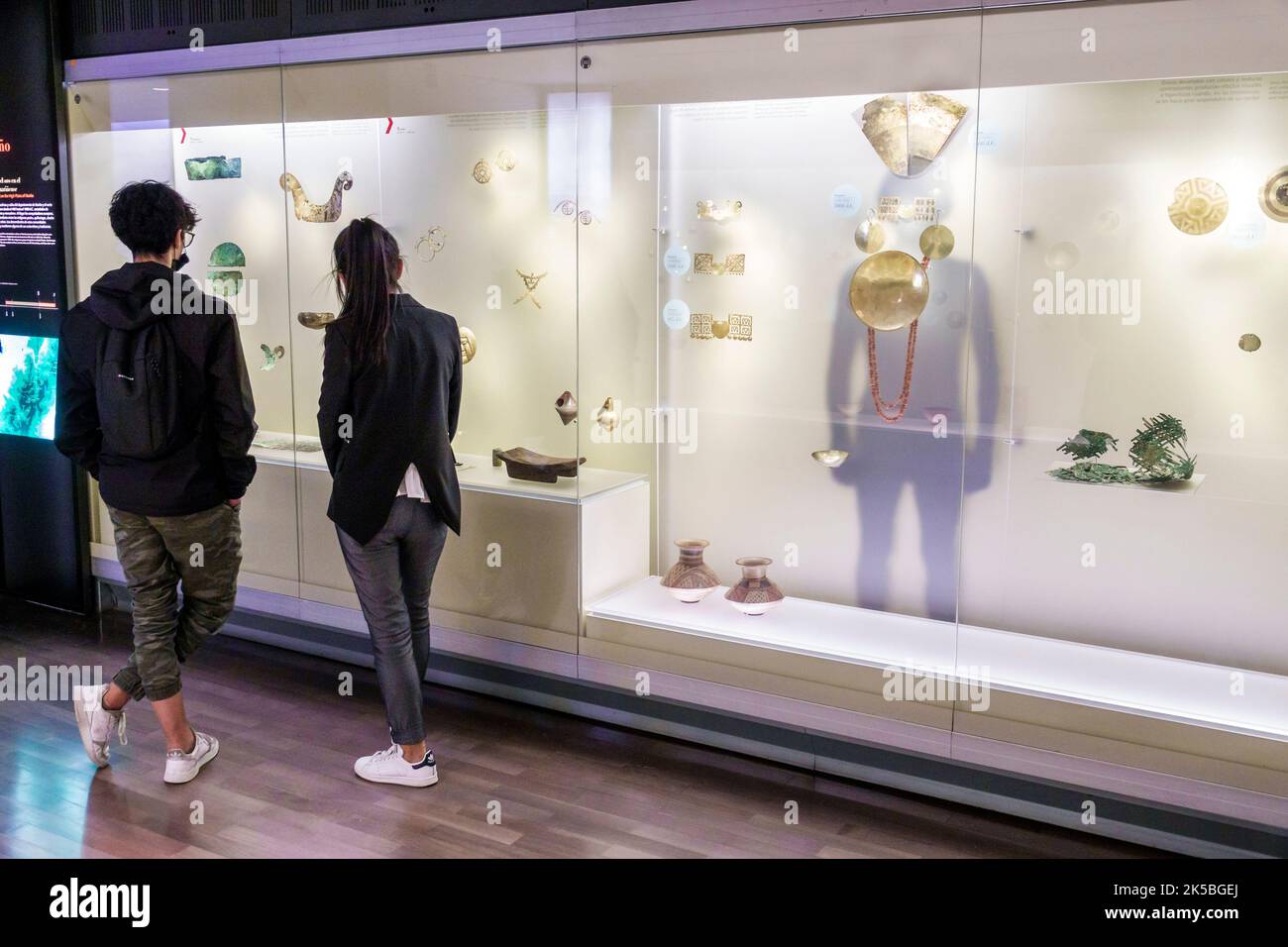 Bogota Colombia,Santa Fe Museo del Oro interior inside,Gold Museum ...