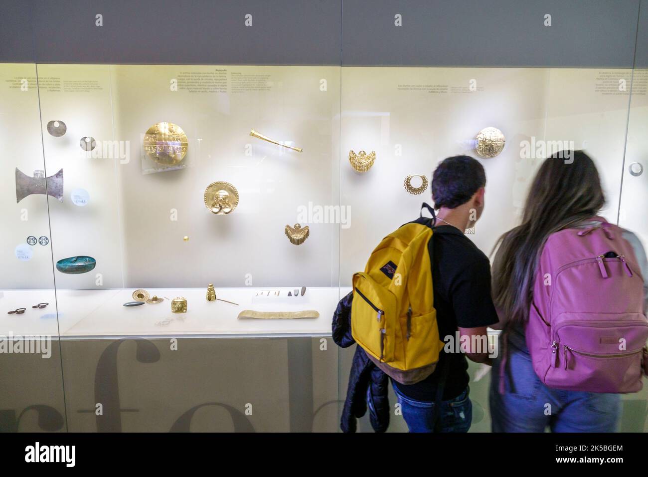 Bogota Colombia,Santa Fe Museo del Oro interior inside,Gold Museum ...