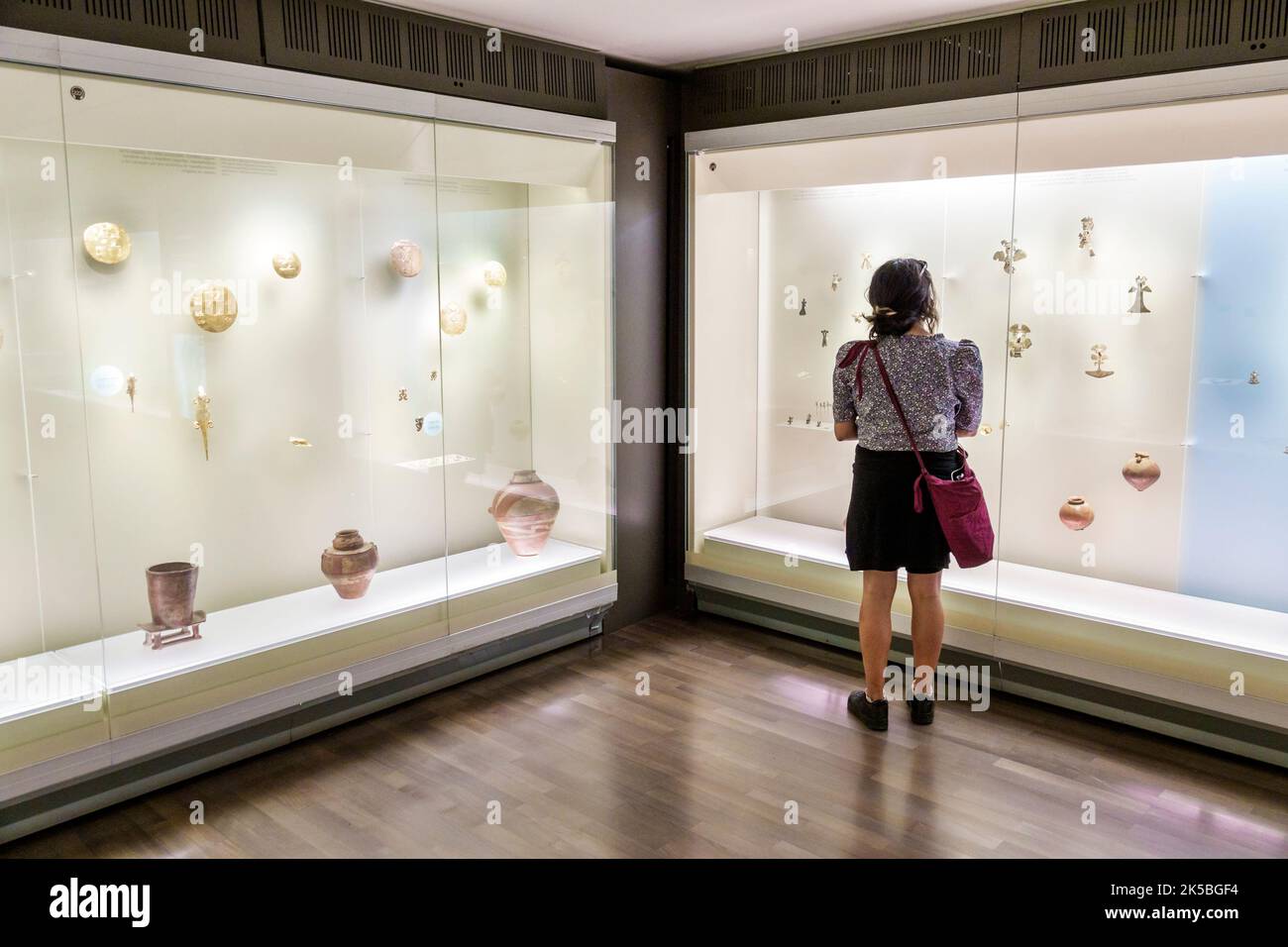 Bogota Colombia,Santa Fe Museo del Oro interior inside,Gold Museum ...