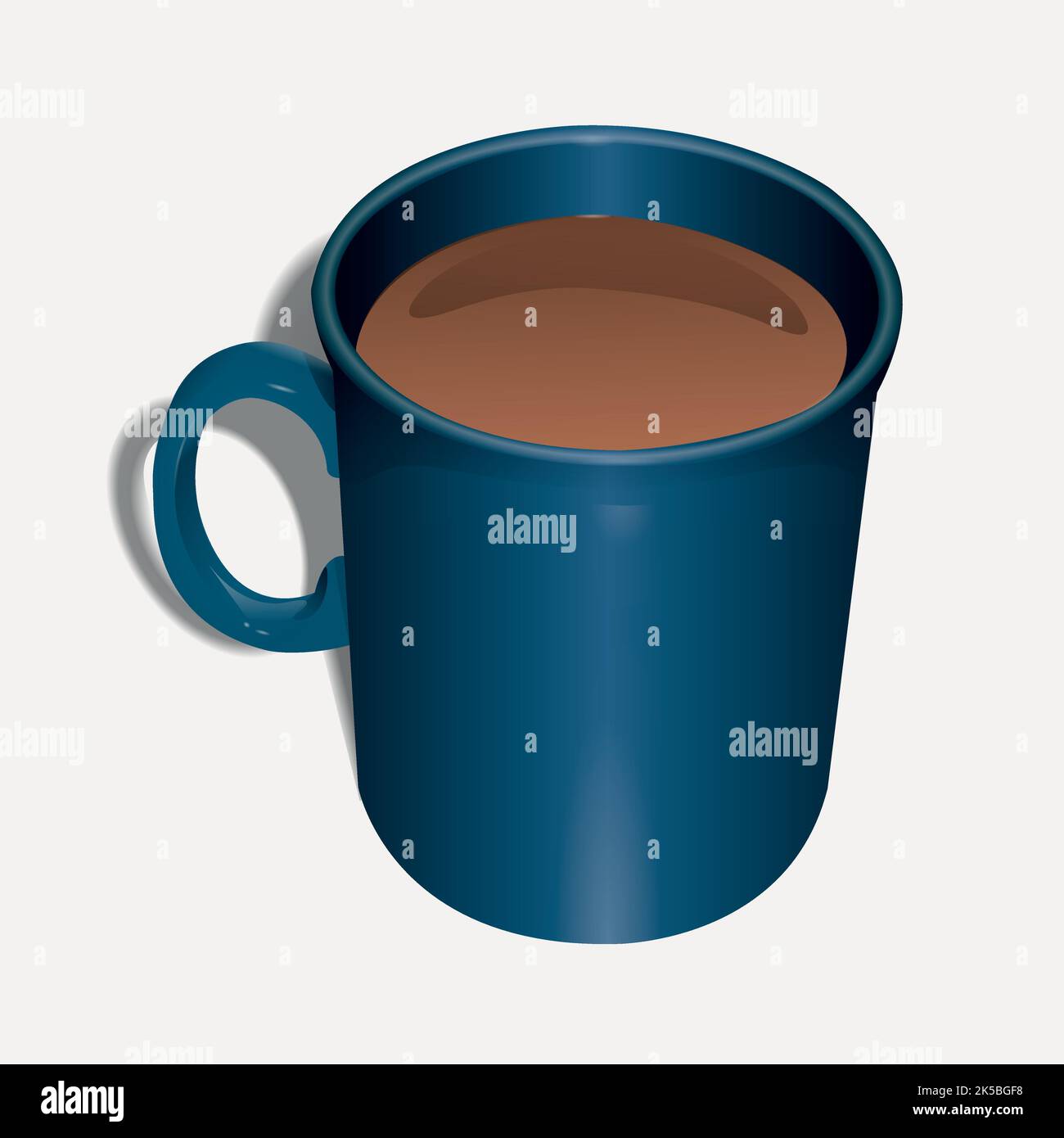 Coffee mug clipart, illustration vector Stock Vector Image & Art - Alamy