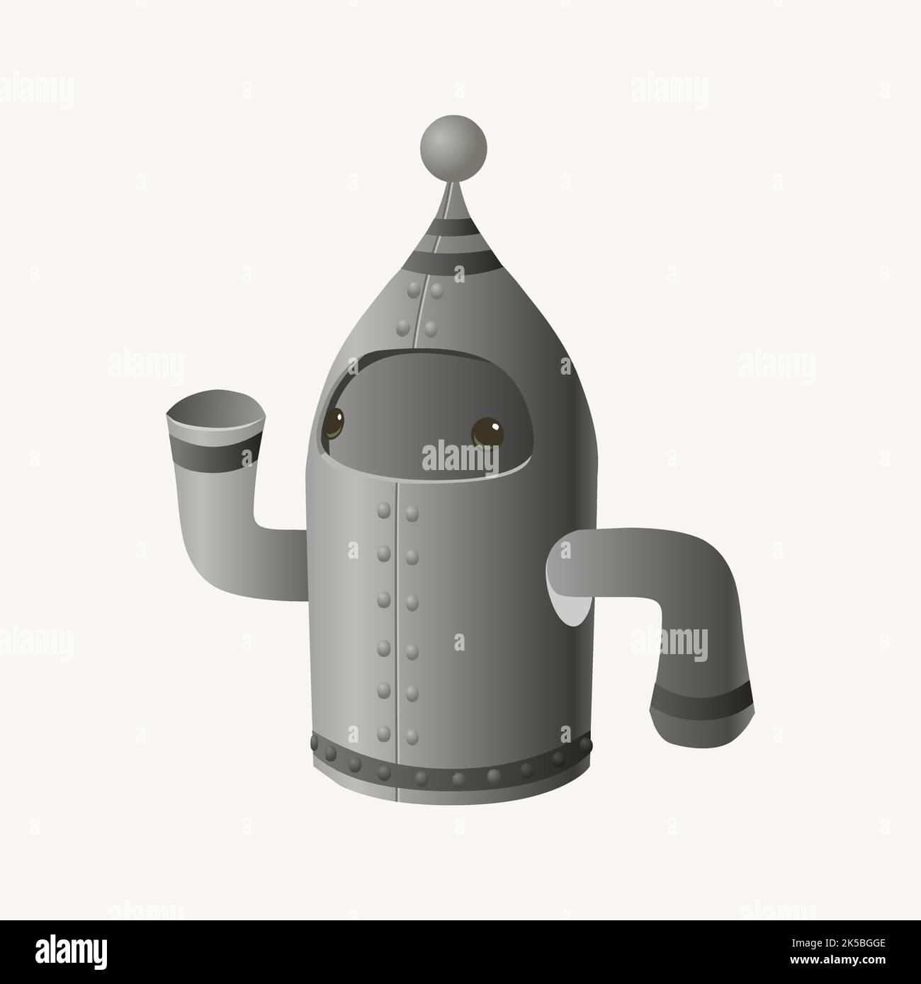 Robot character clipart, Glitch game illustration vector Stock Vector ...