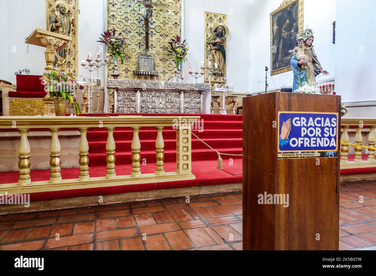 Bogota Colombia,Veracruz Calle 16 Catholic church national pantheon ...