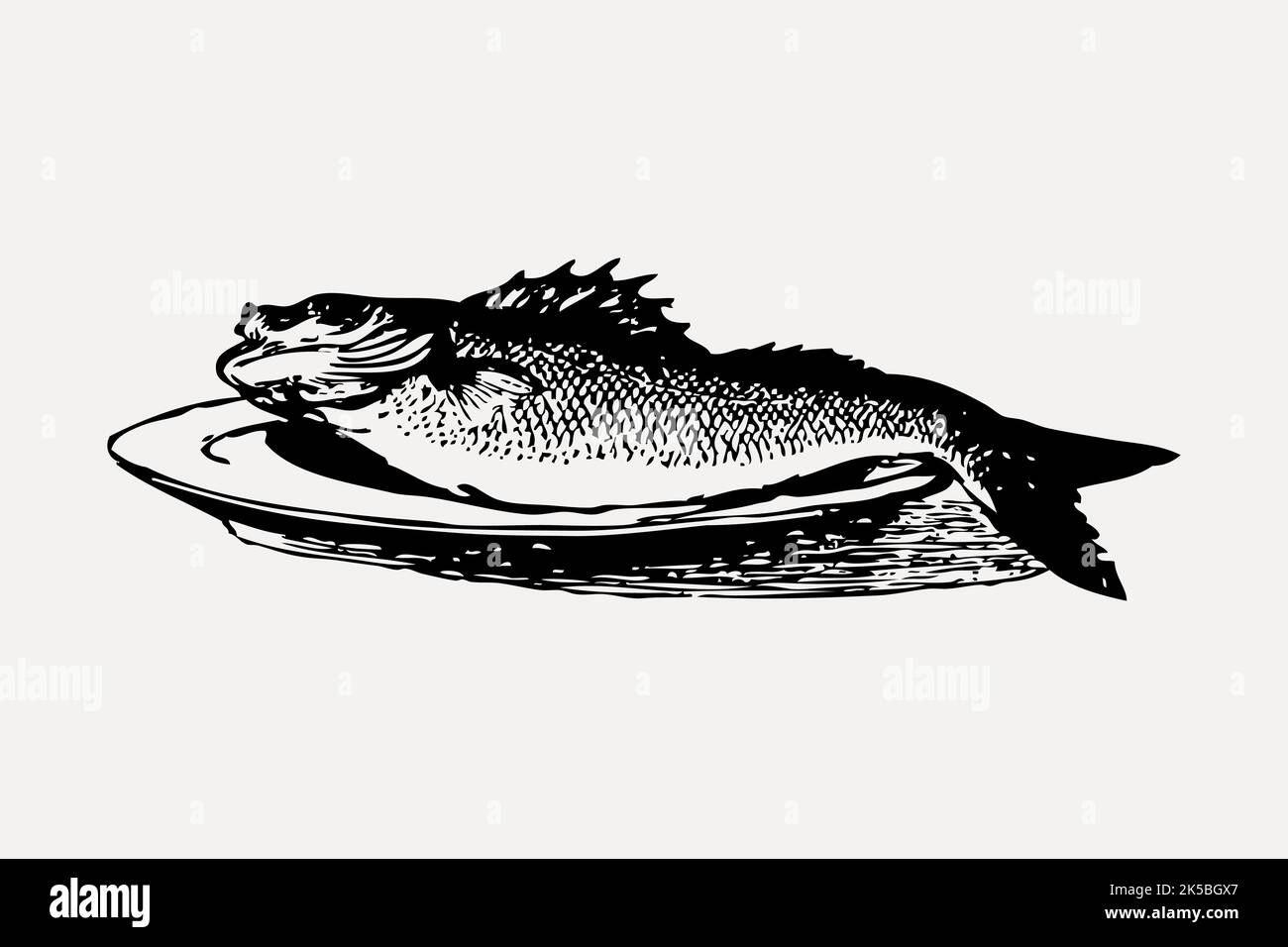 Seafood drawing hi-res stock photography and images - Alamy