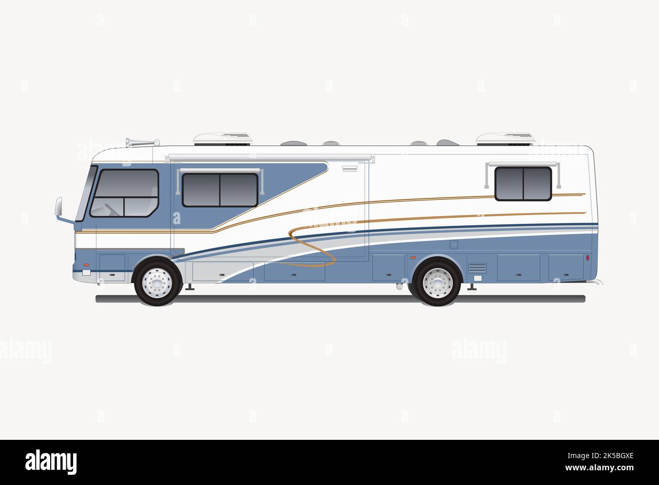 Trailer bus clipart hi-res stock photography and images - Alamy