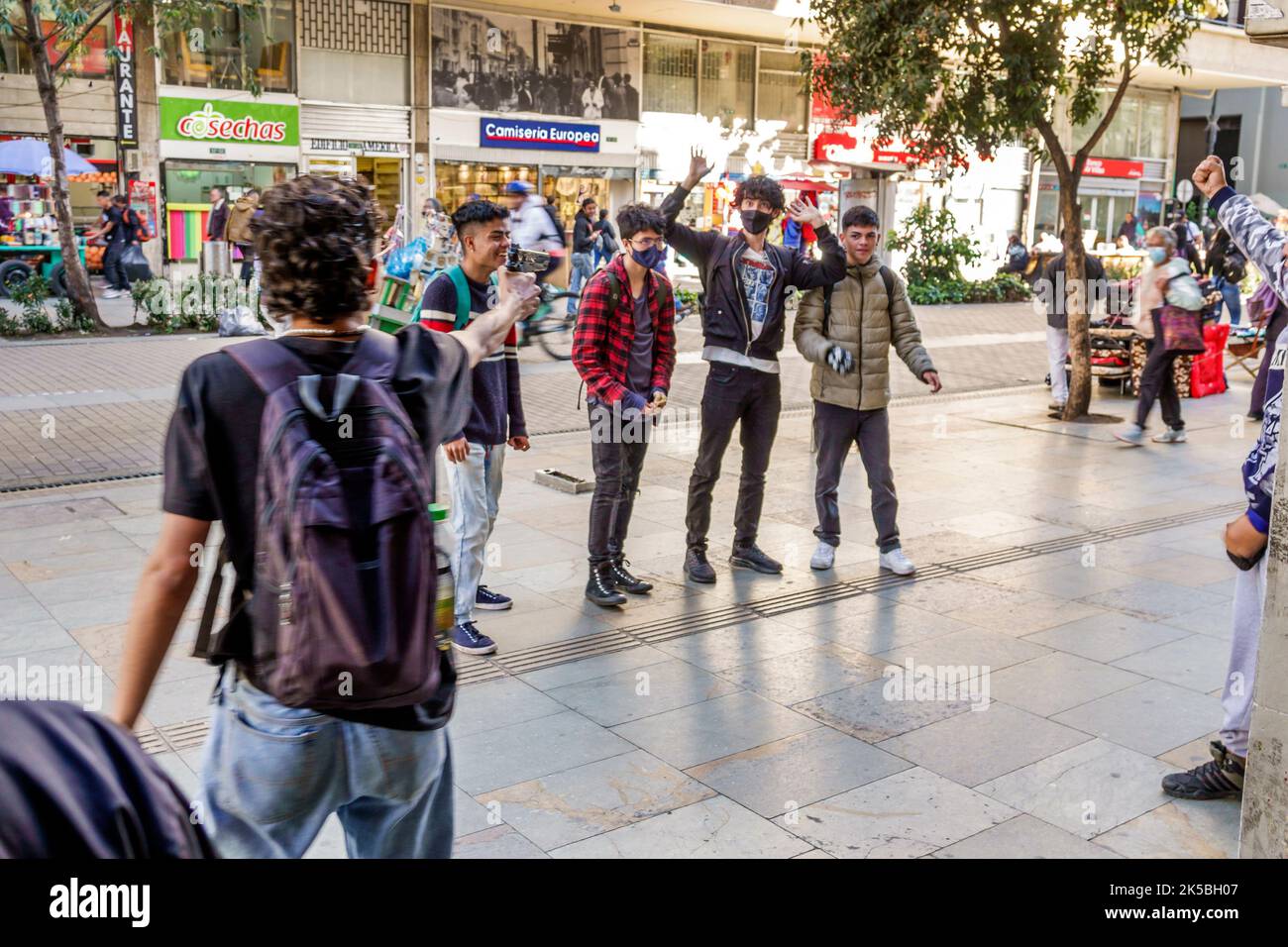 Bogota Colombia,Santa Fe Carrera 7 Avenida Jimenez firearms violence ...