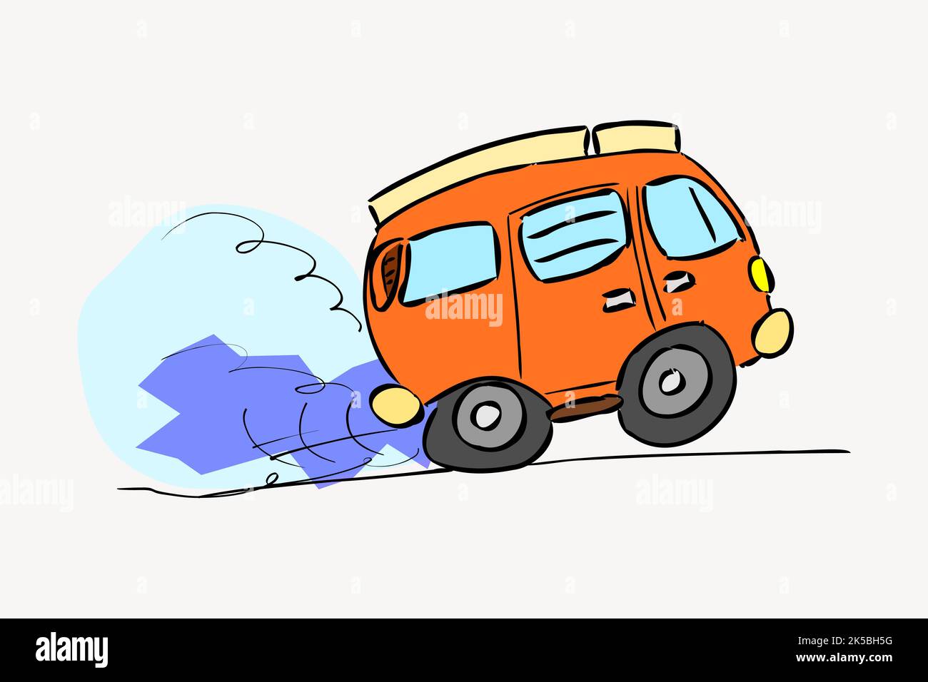 Moving Quickly Cartoon