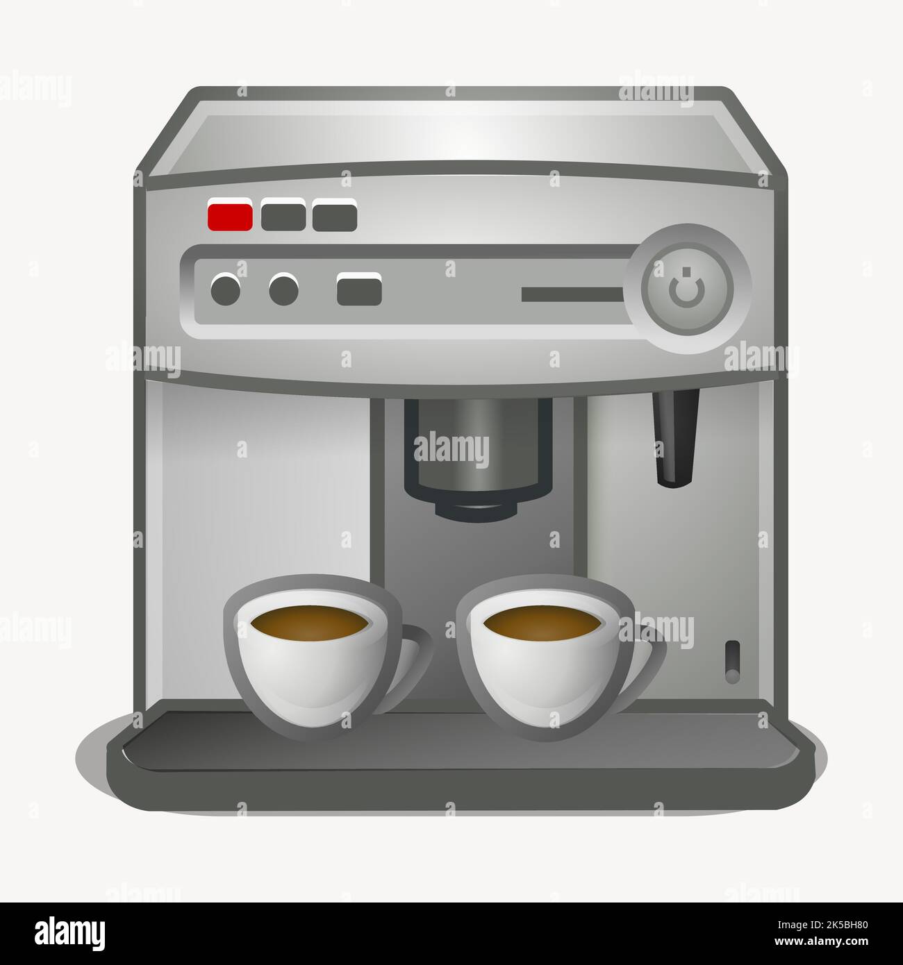 Coffee maker clipart, illustration vector Stock Vector Image & Art - Alamy