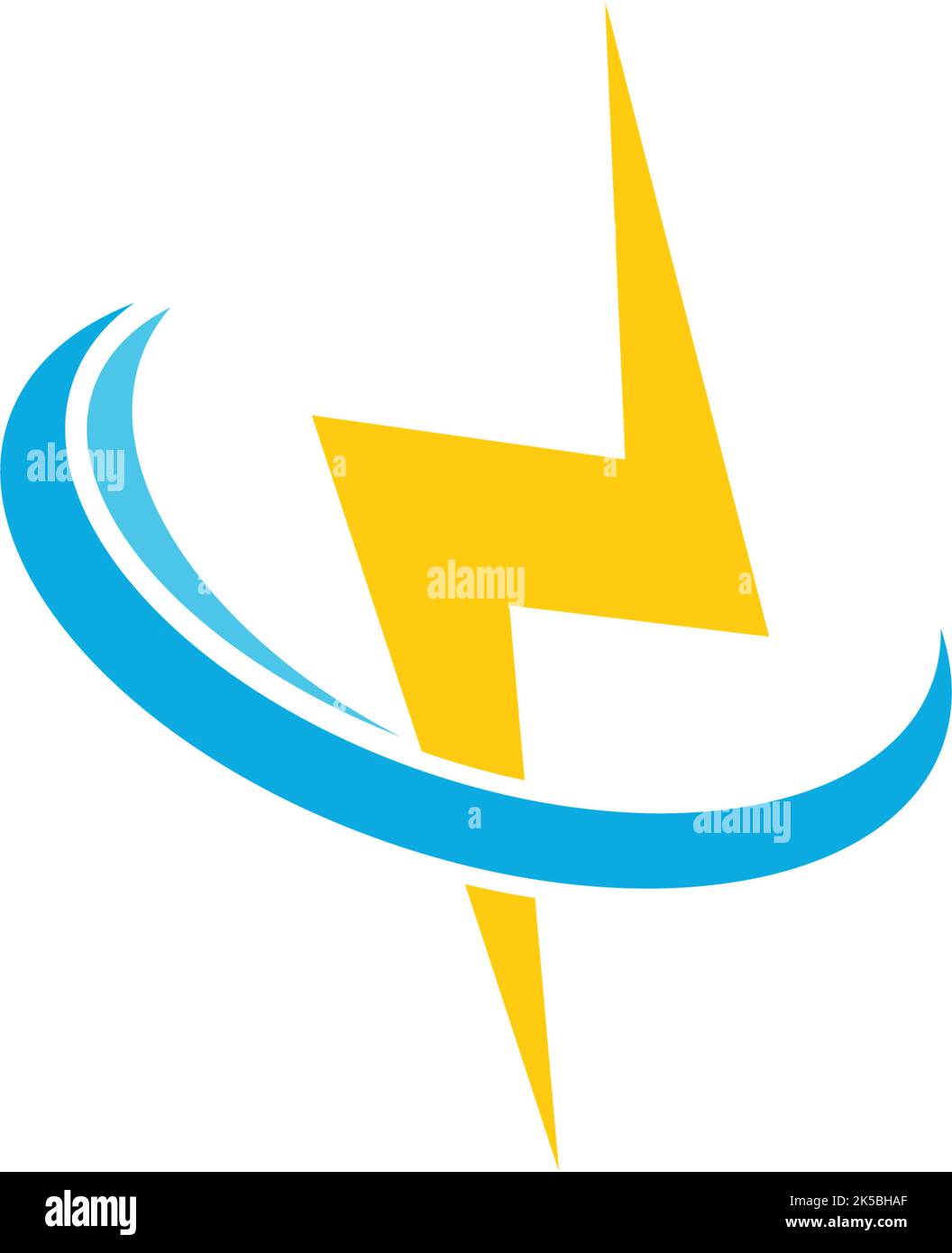 Lightning logo icon design illustration template Stock Vector Image ...