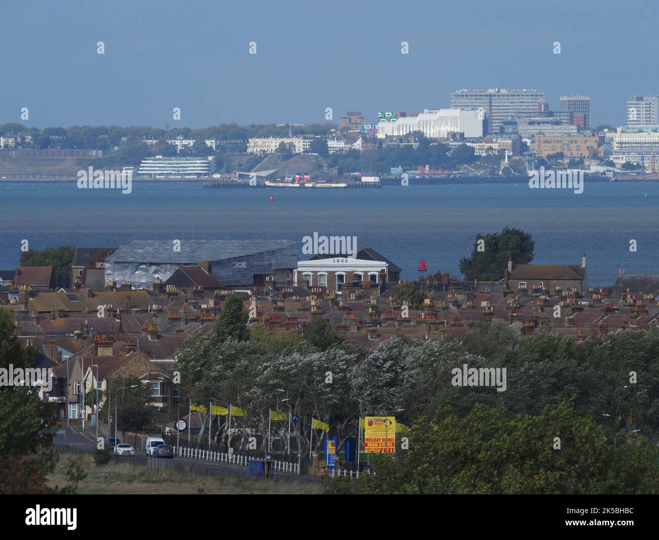 Sheerness, Kent, UK. 7th Oct, 2022. The world's last seagoing paddle ...