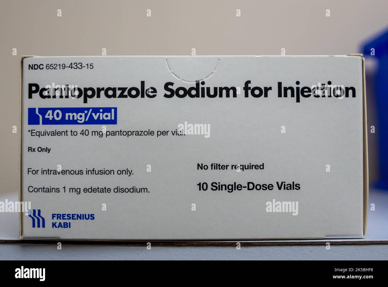 A closeup shot of Pantoprazole treating gastroesophageal reflux disease ...