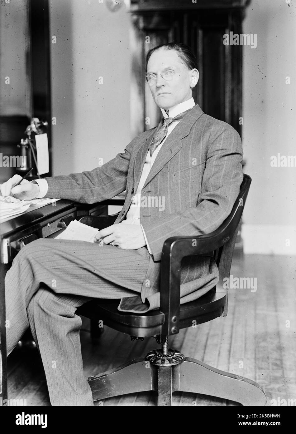 Jasper Baker, Assistant Director of The US Mint, 1913 Stock Photo - Alamy
