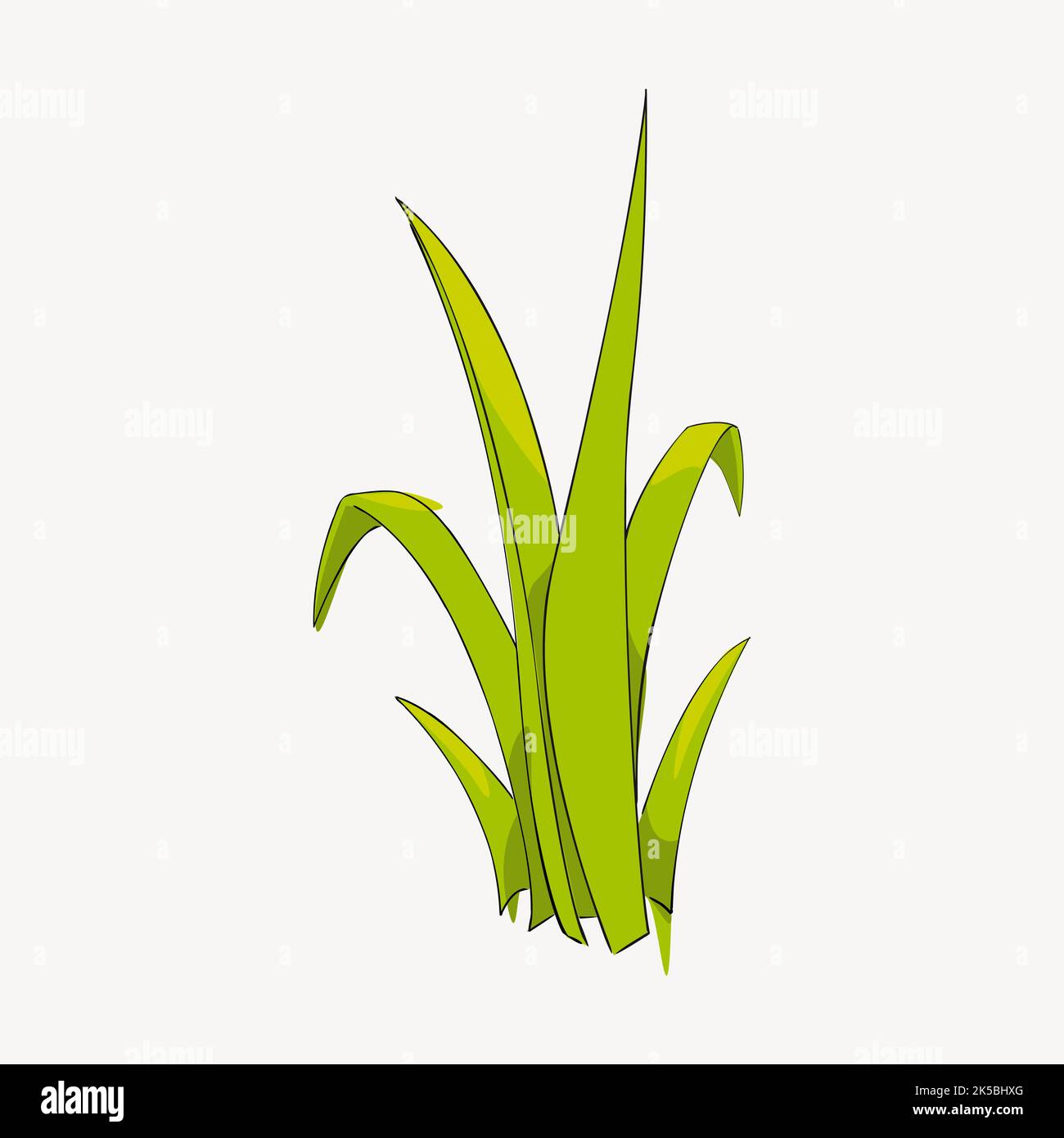 Long grass collage element illustration vector Stock Vector Image & Art ...