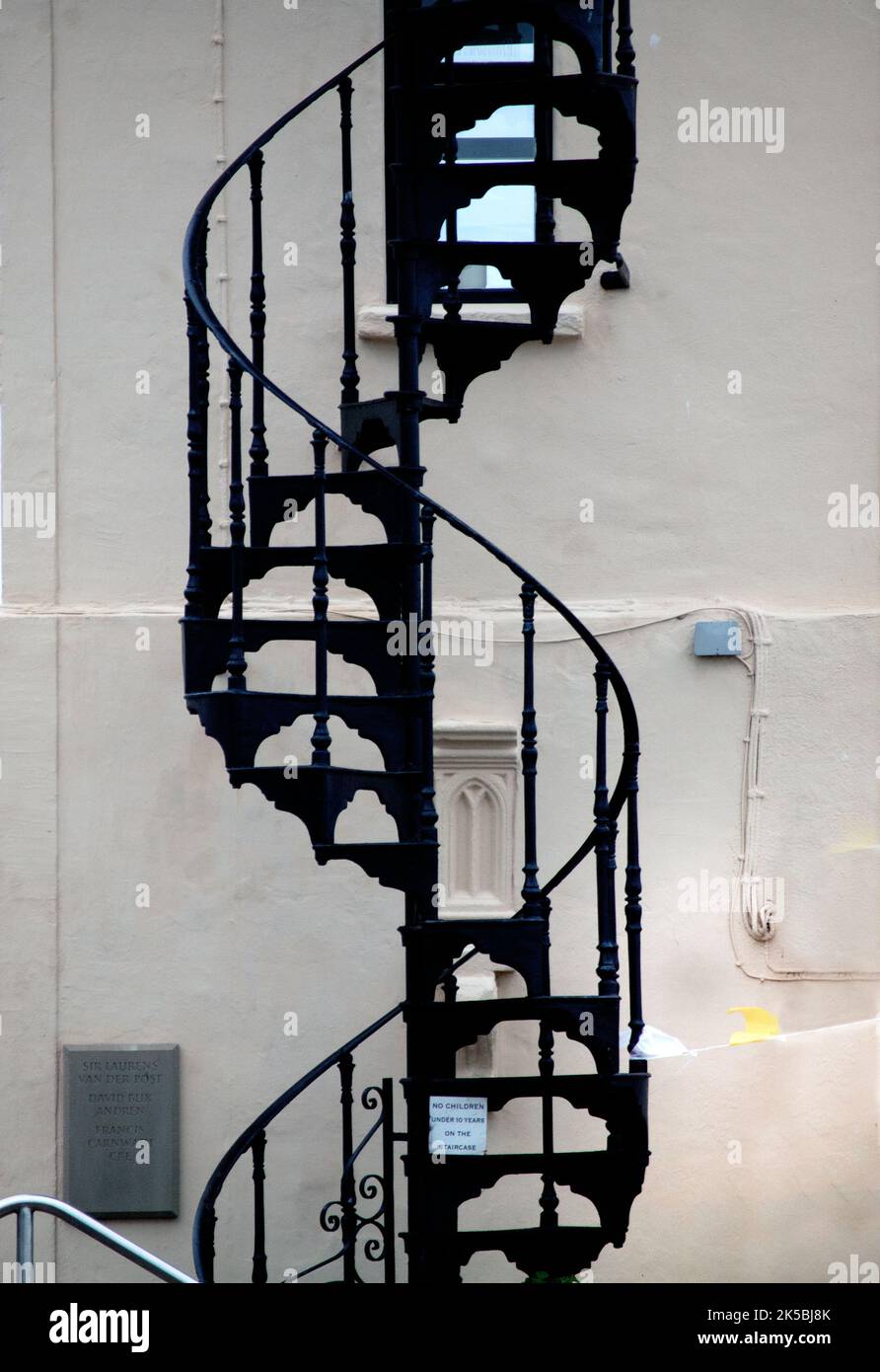 External spiral staircase hi-res stock photography and images - Alamy