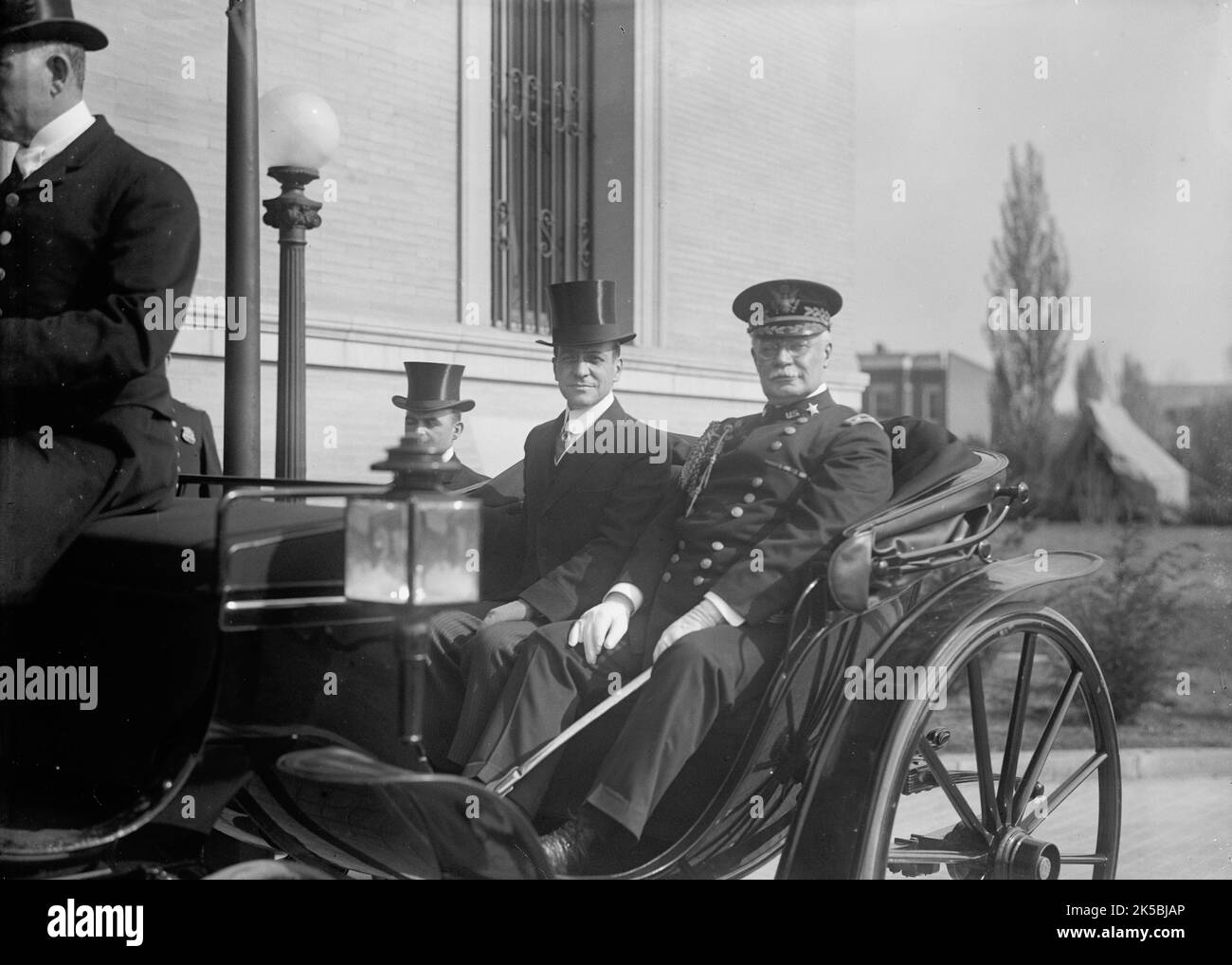 Newton Diehl Baker, Secretary of War, with General Scott, 1917. First ...