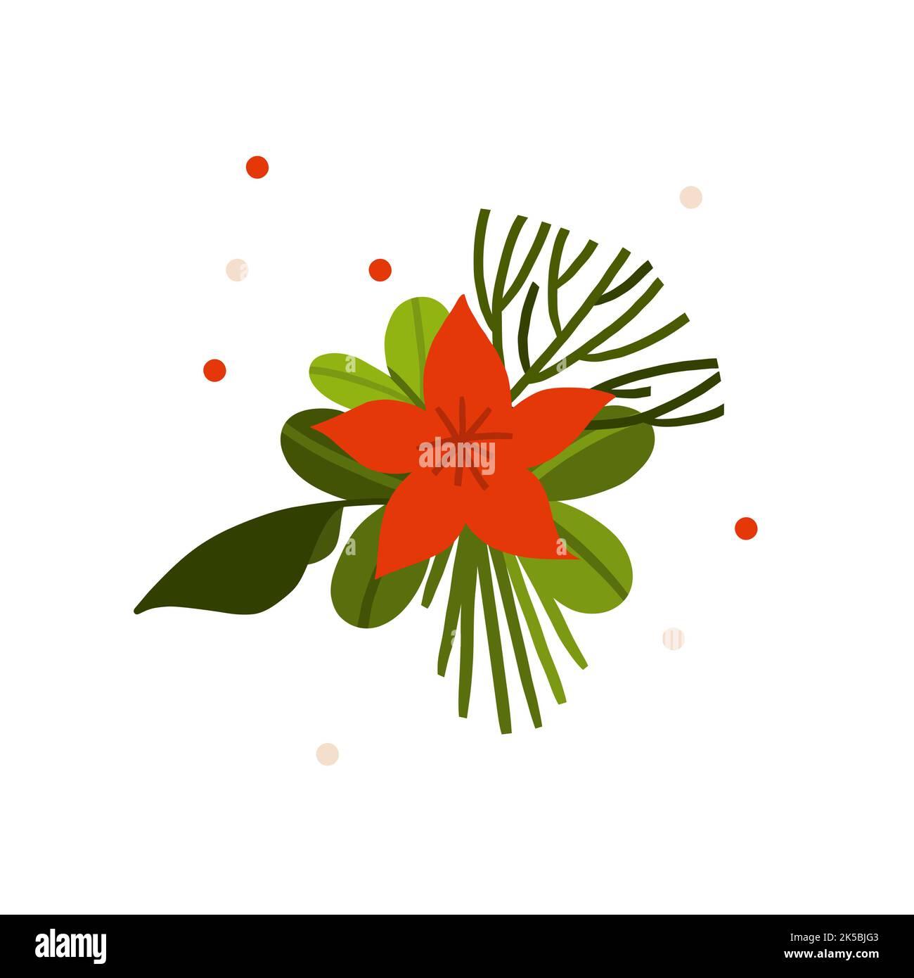 Hand drawn vector abstract graphic Merry Christmas and Happy new year ...
