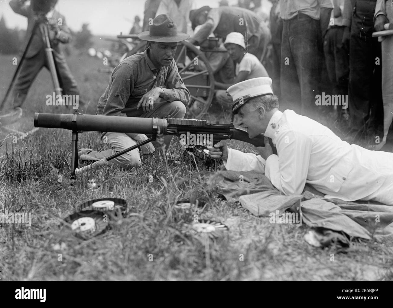 Maj. Gen. George Barnett, Commandant, United States Marine Corps, Rifle ...