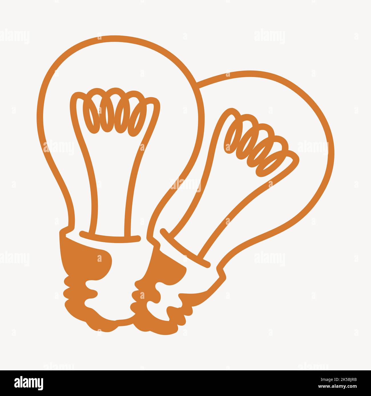 Light bulb collage element illustration vector Stock Vector Image & Art ...