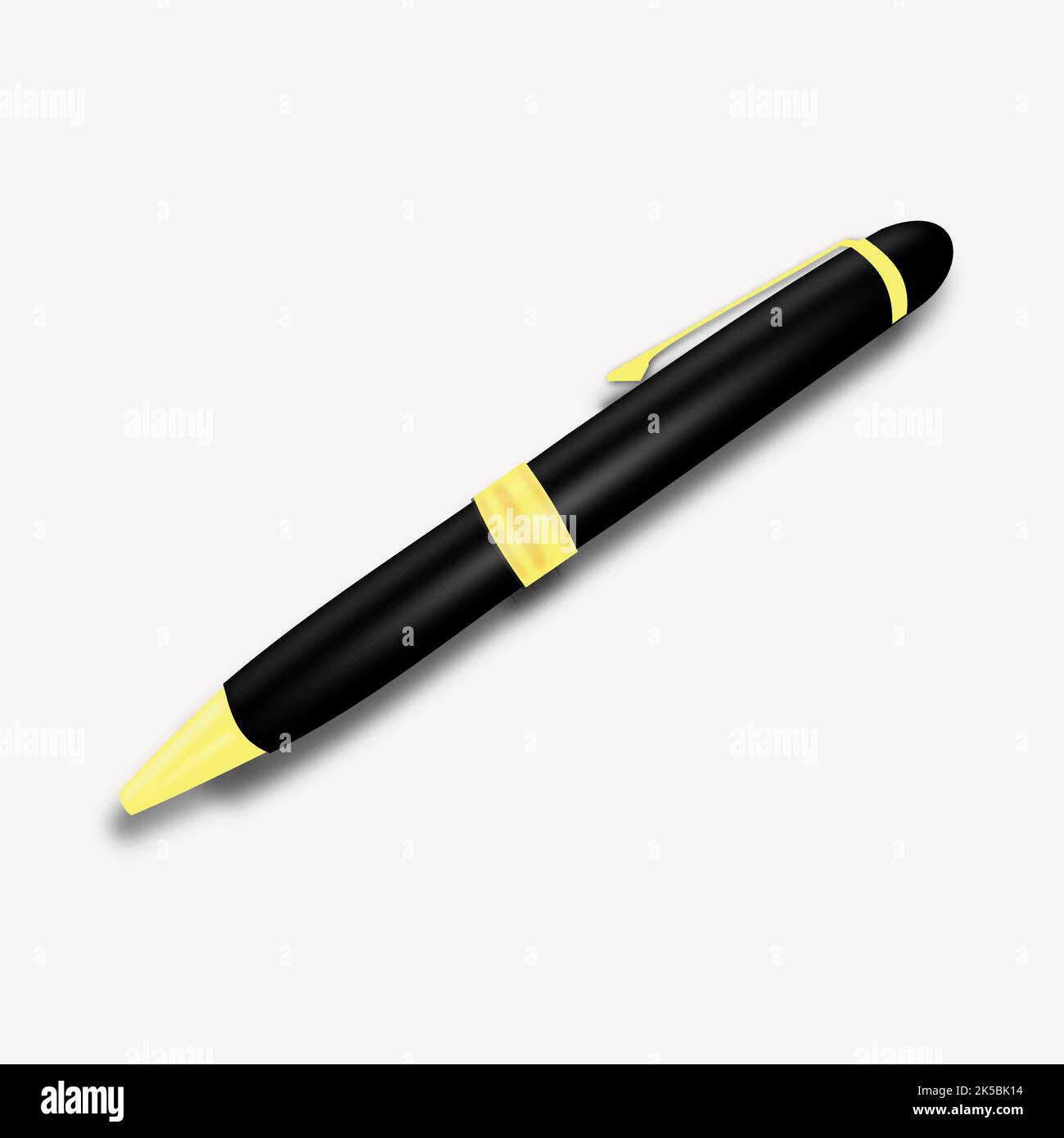 Pen collage element illustration vector Stock Vector Image & Art - Alamy