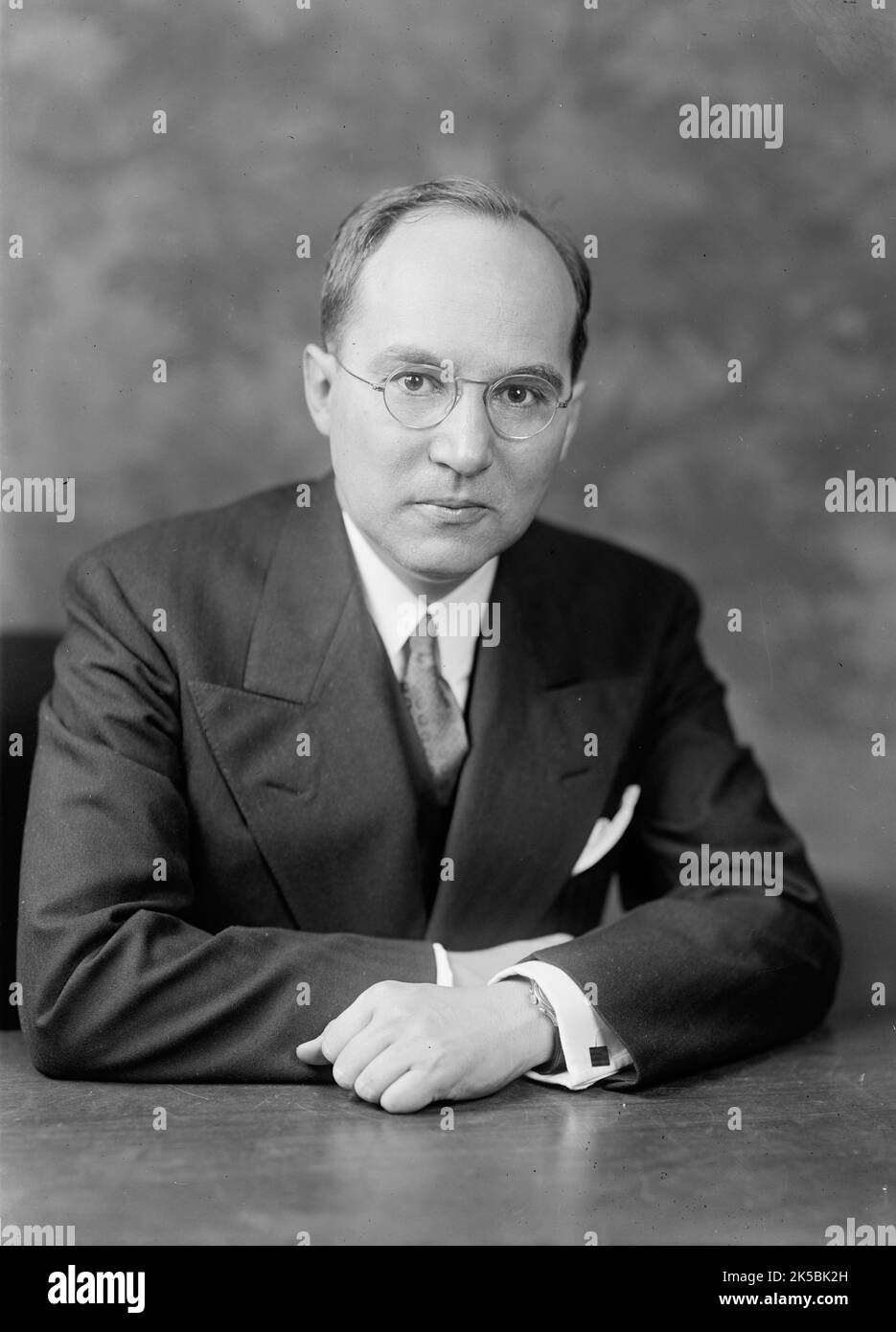 John W. Barriger III - Portrait, 1942. US businessman, railroad ...