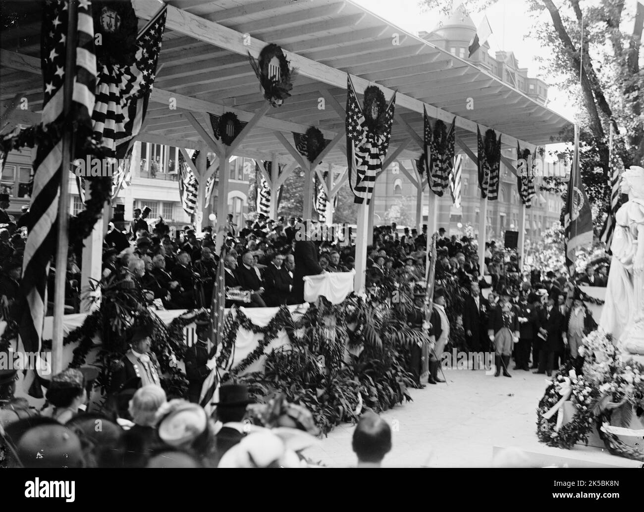 Statue of Commodore John Barry unveiled, Washington DC, 16 May 1914 ...