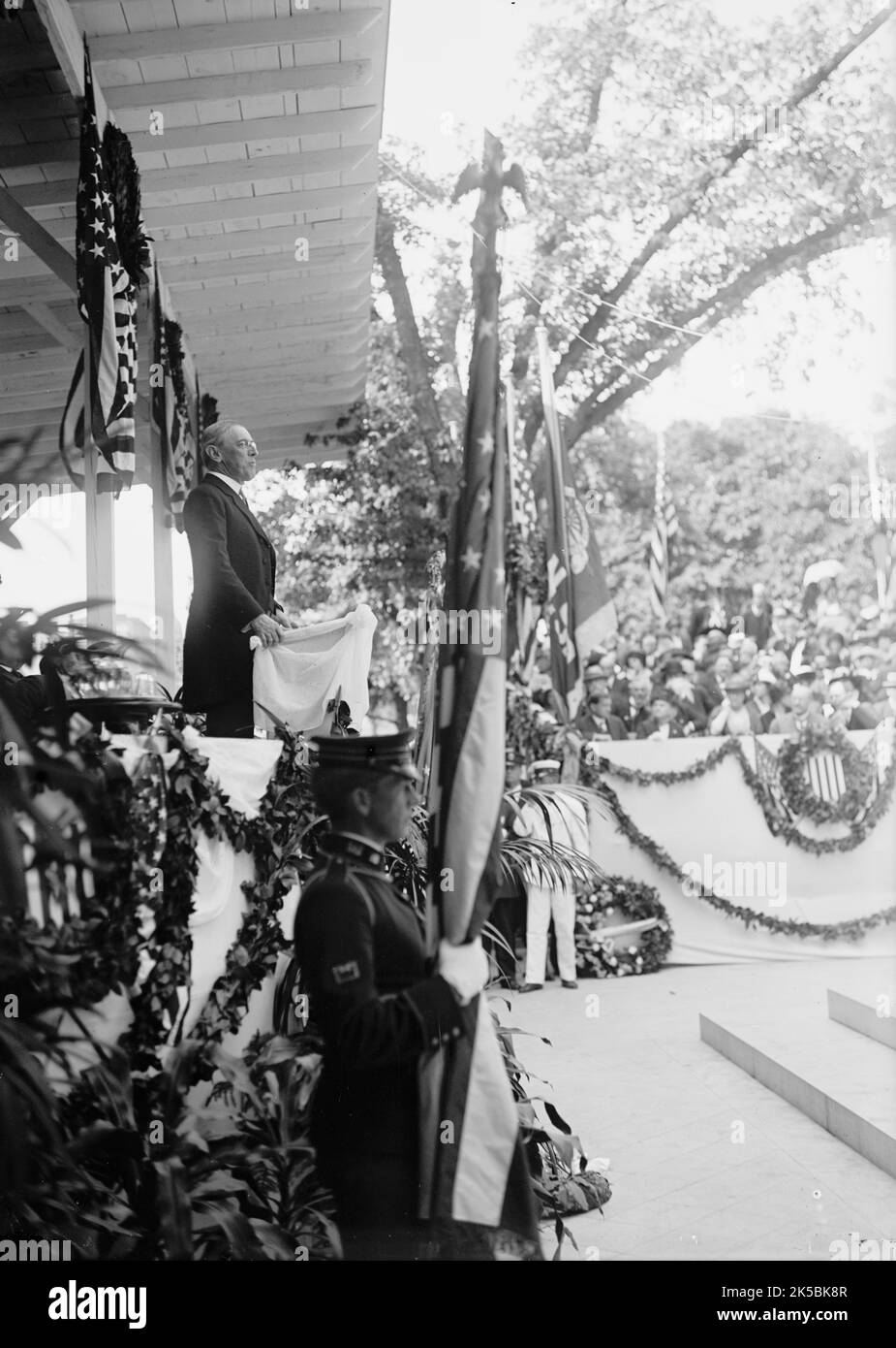 Statue of Commodore John Barry unveiled, Washington DC, 16 May 1914 ...
