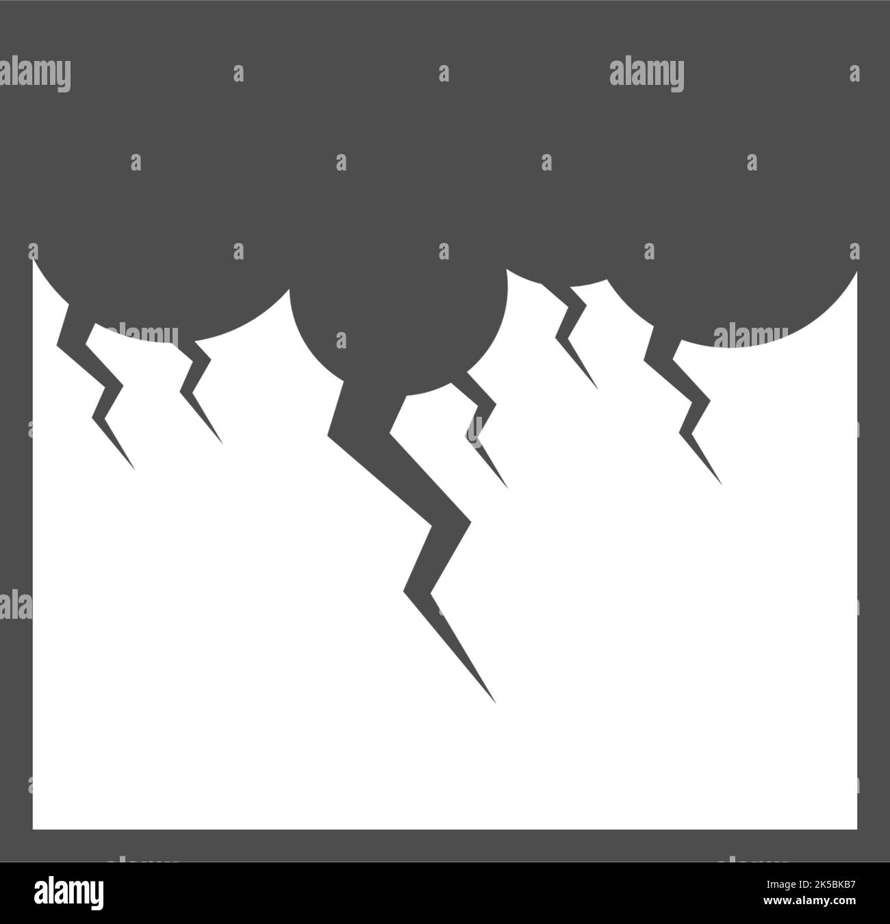 Lightning bolt logo template Black and White Stock Photos & Images - Alamy