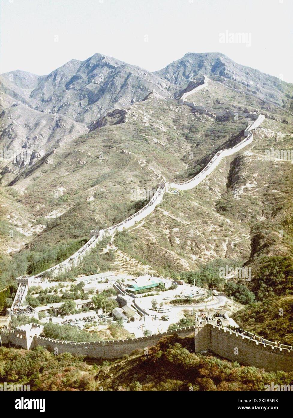 Great Wall, Badaling, China 1981 Stock Photo - Alamy