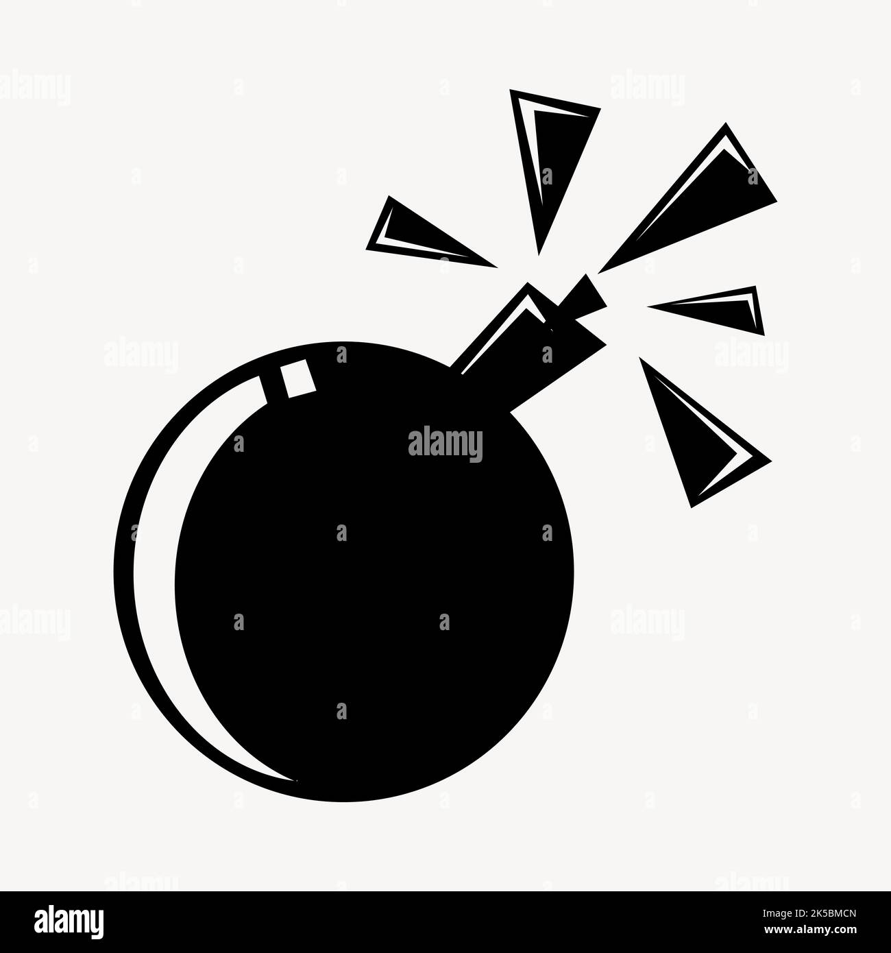 Bomb collage element illustration vector Stock Vector Image & Art - Alamy