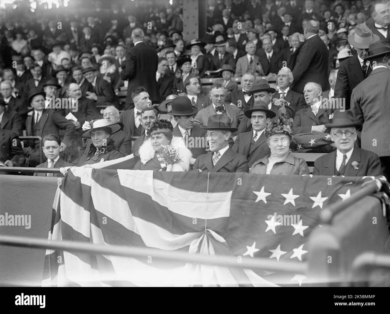 Baseball Wilson At Ball Game Cary T Grayson Dr U S Navy Mrs
