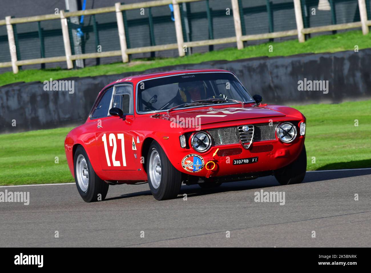 Sandro Hubar, Marcel Fassler, Alfa Romeo Giulia Sprint GTA, St Mary’s ...