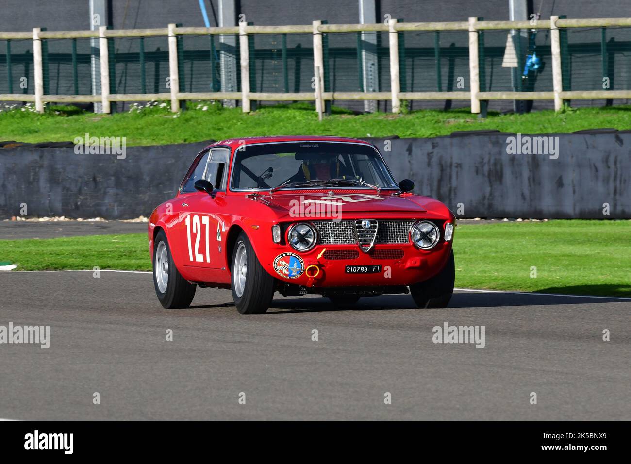 Sandro Hubar, Marcel Fassler, Alfa Romeo Giulia Sprint GTA, St Mary’s ...