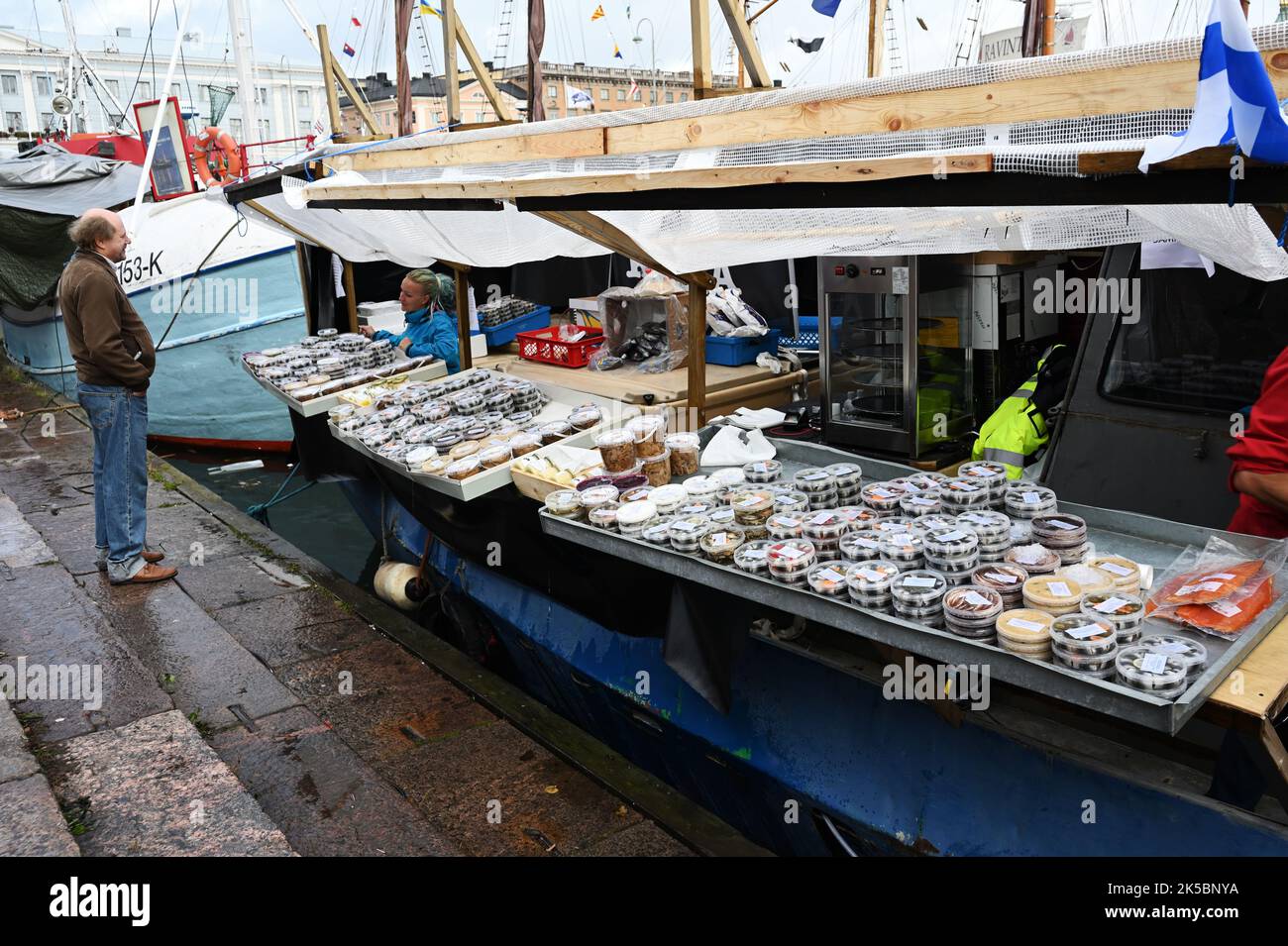 Finland fish market sea hi-res stock photography and images - Alamy