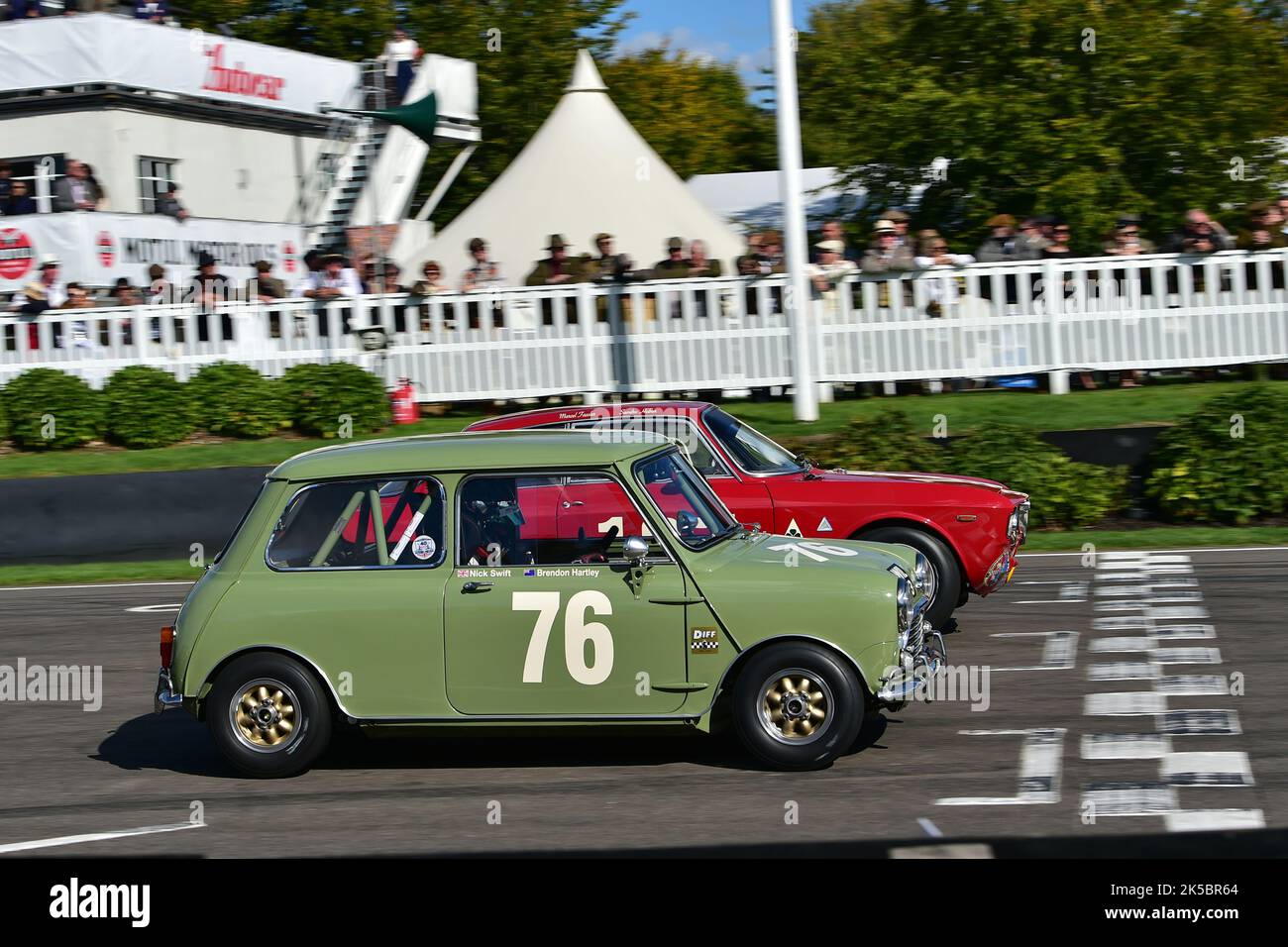 Nick Swift, Brendon Hartley, Morris Mini Cooper S, St Mary’s Trophy ...
