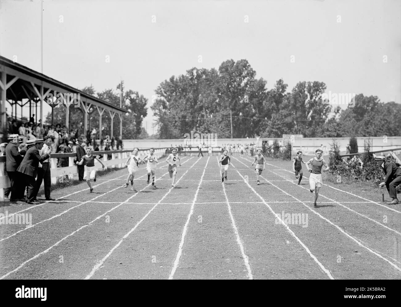 Boy Scouts - Field Sports, 1914 Stock Photo - Alamy