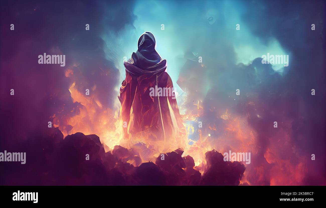 Reaper smoke hi-res stock photography and images - Alamy