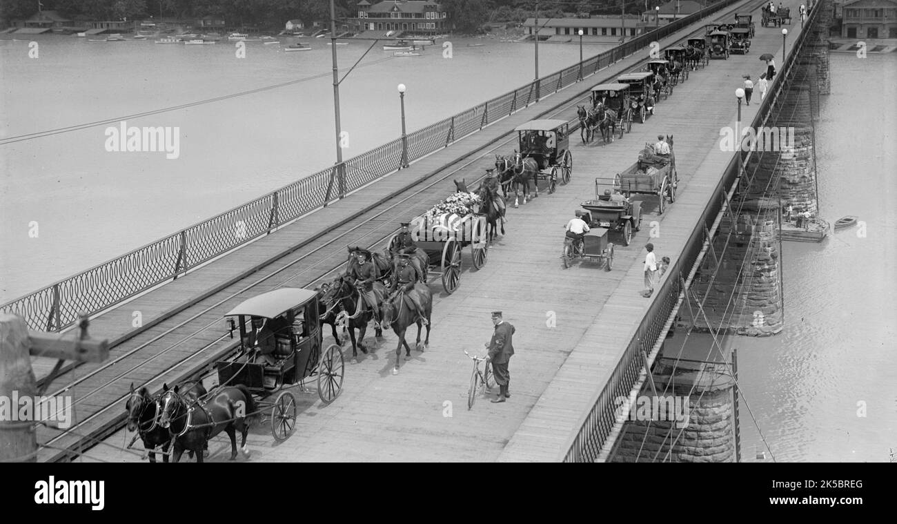 Funeral of Captain Charles T. Boyd, 10th Cavalry, U.S.A. His Funeral ...