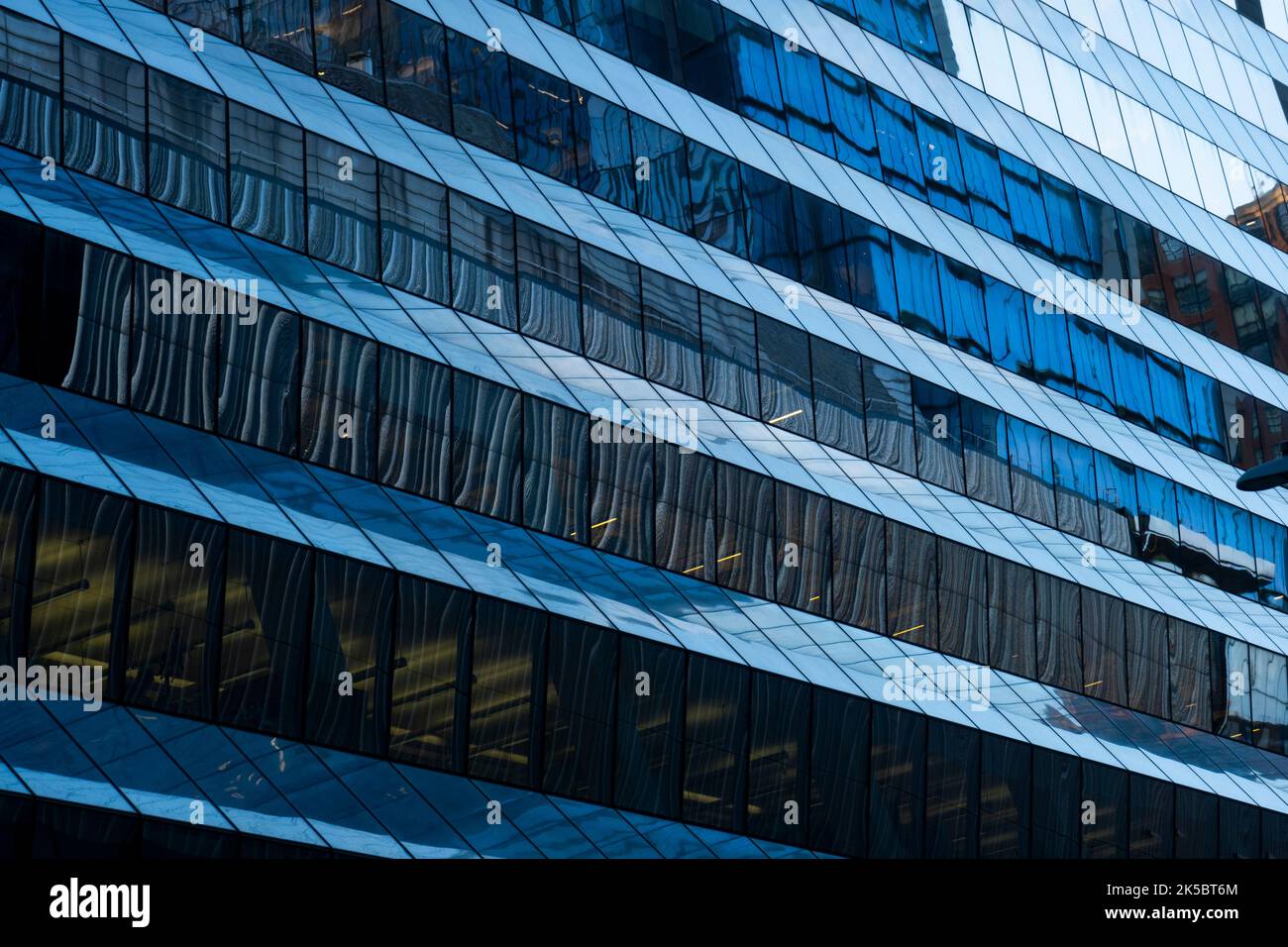 window building abstracts in Hudson Yards Manhattan NYC Stock Photo - Alamy